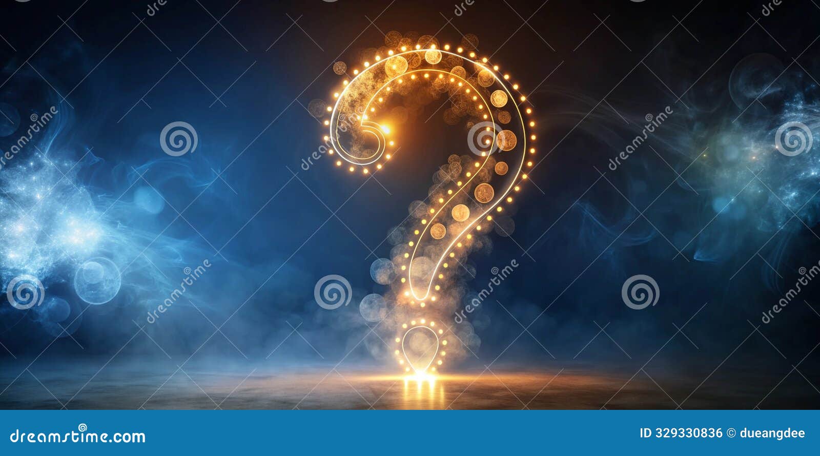 Abstract Question Mark Particle Bounce: Surreal Green Screen Effect AI ...