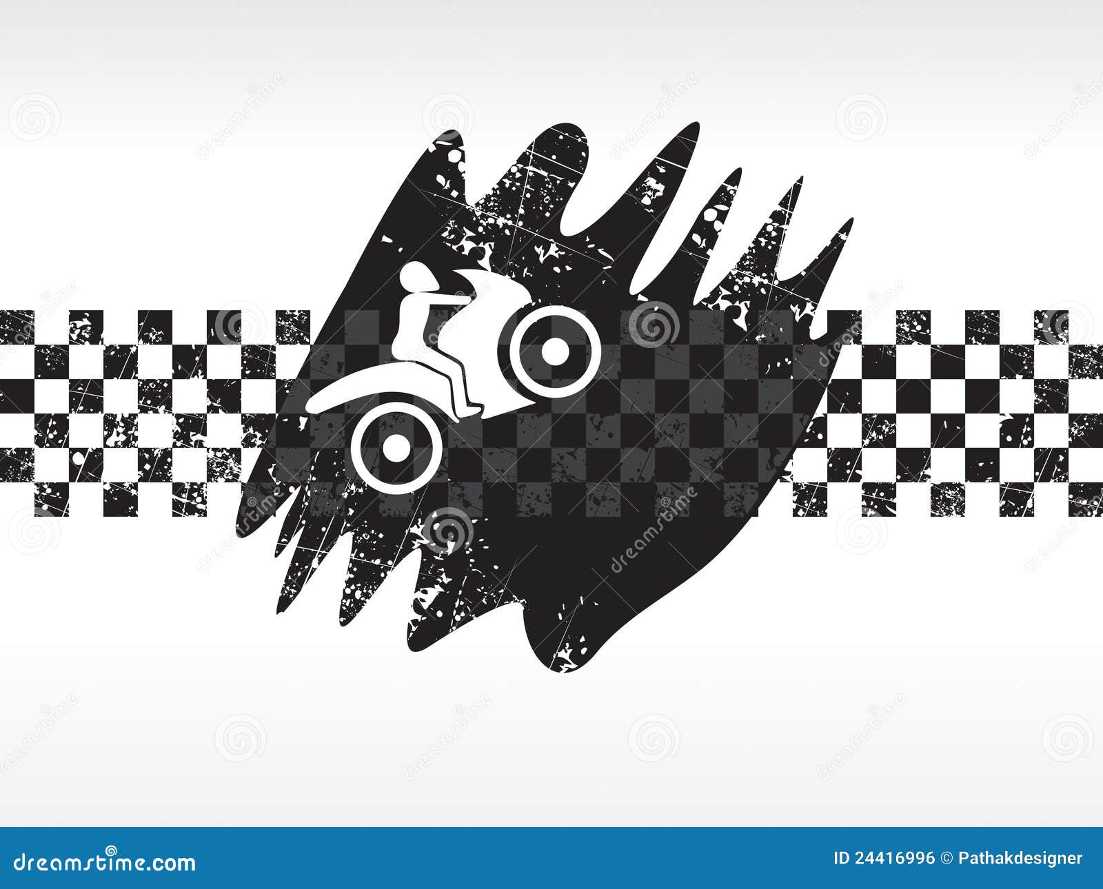 Abstract Race Concept Template Stock Vector - Illustration of challenge ...