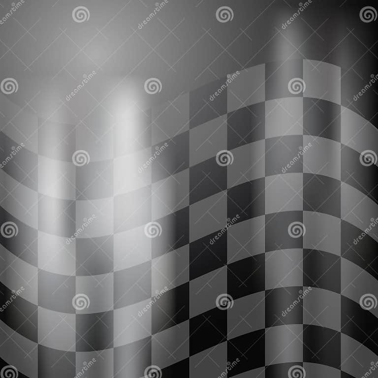 Abstract Racing Checkered Background Stock Vector - Illustration of ...
