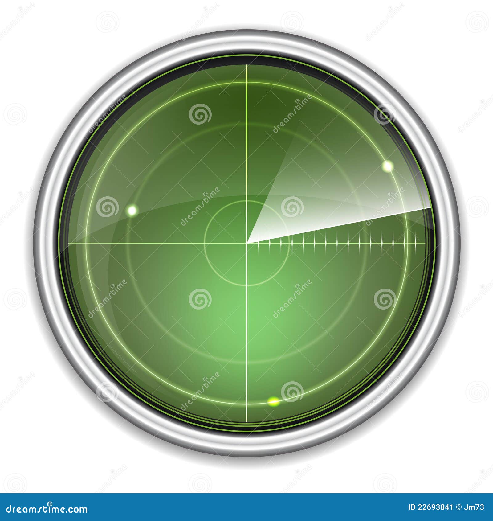 Abstract radar screen stock illustration. Illustration of stainless ...