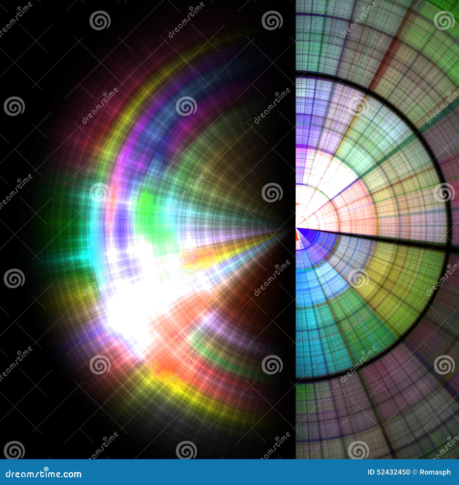 Abstract radial background stock photo. Image of dynamic - 52432450