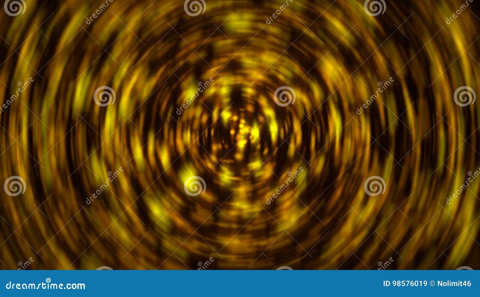 Abstract Radial Gold Background. Shiny Light Stock Illustration ...