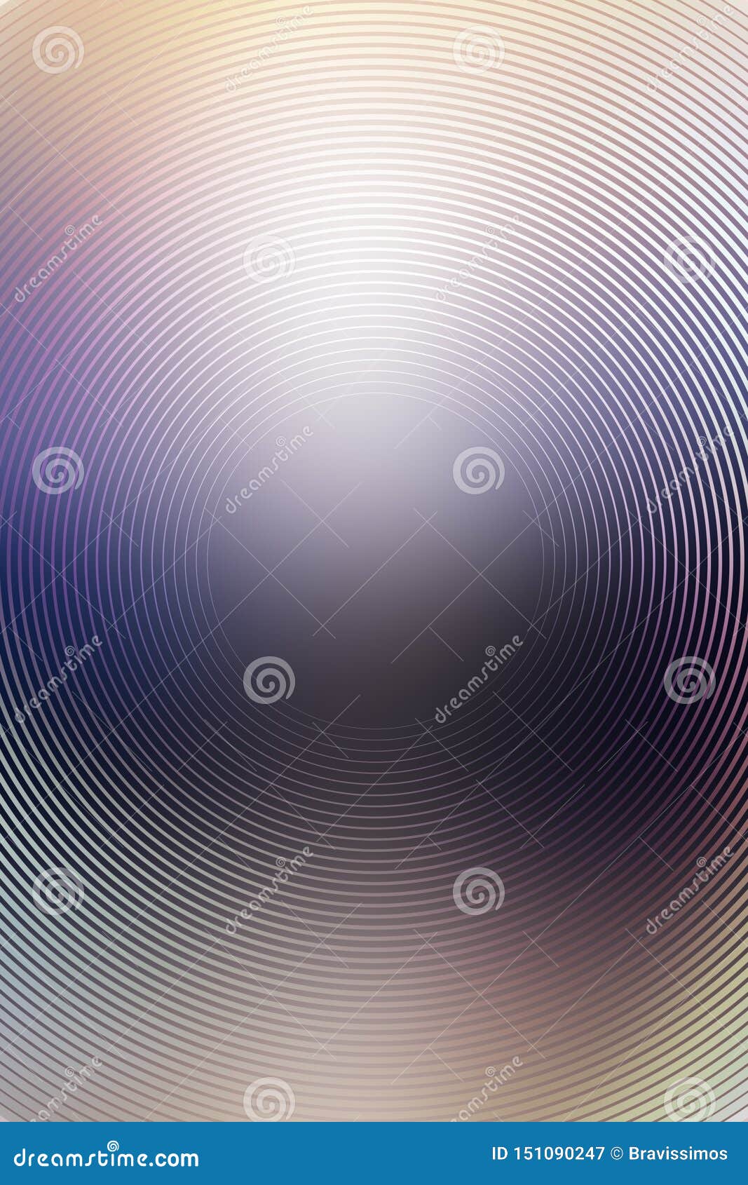 Abstract Radial Gradient Texture Vintage. Colorful Stock Illustration ...