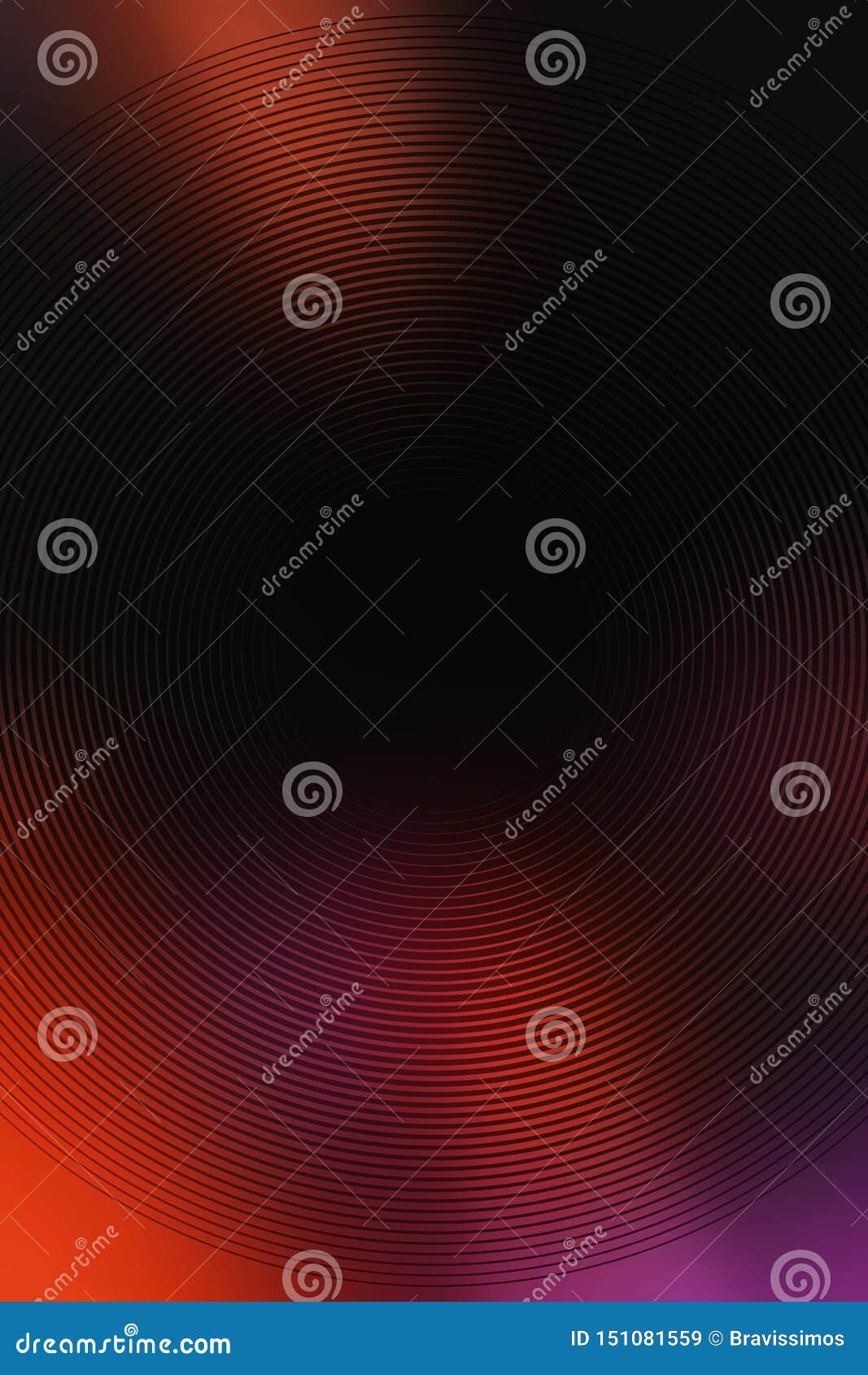 Abstract Radial Gradient Texture Vintage. Graphic Stock Illustration ...
