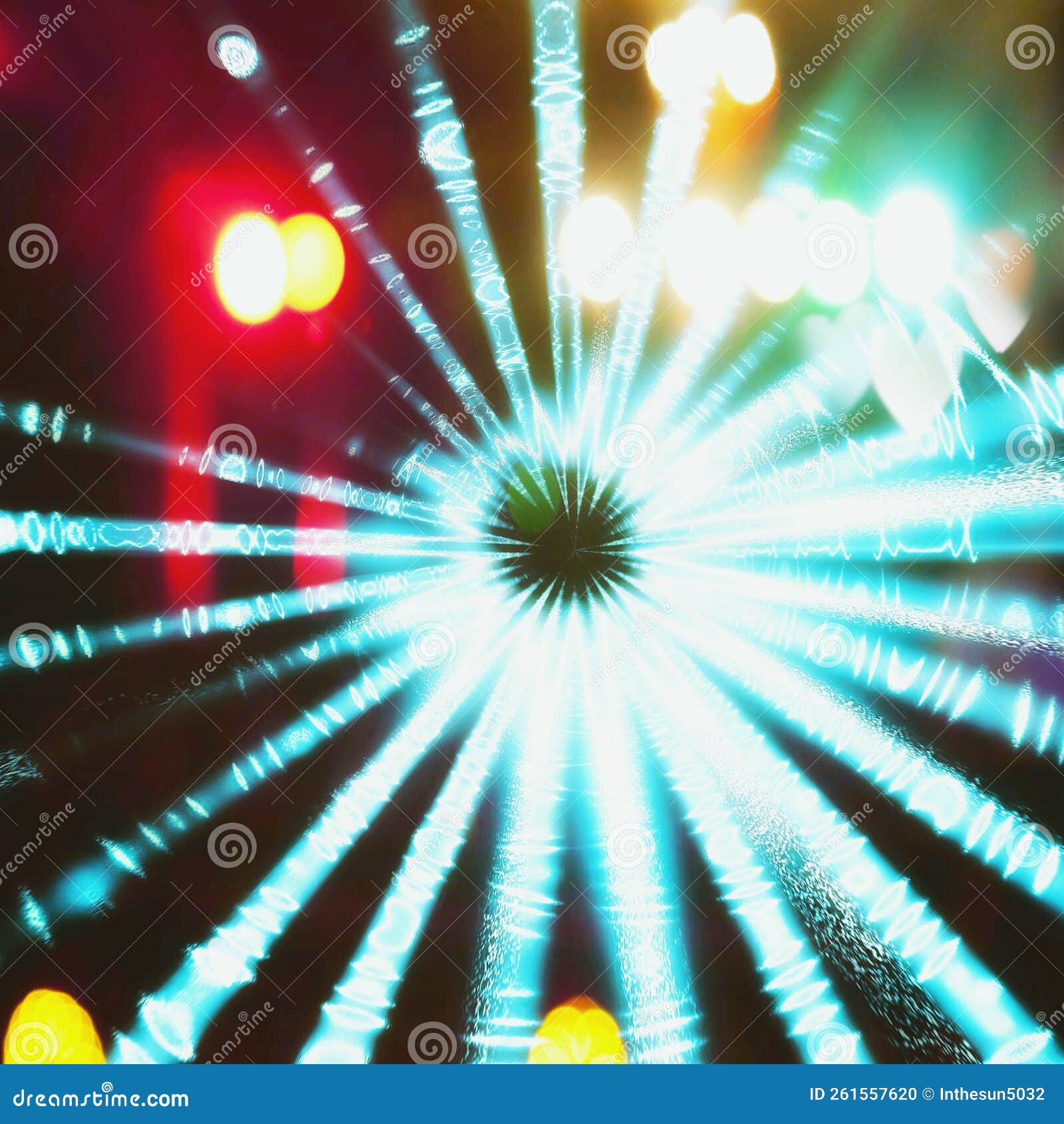 Abstract Background of Radial Rays Shining in the Dark Stock ...