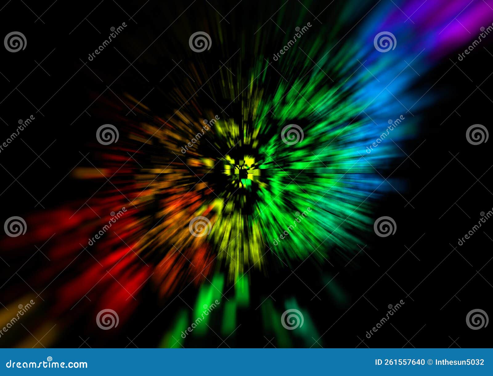 Abstract Background of Radial Rays Shining in the Dark Stock ...