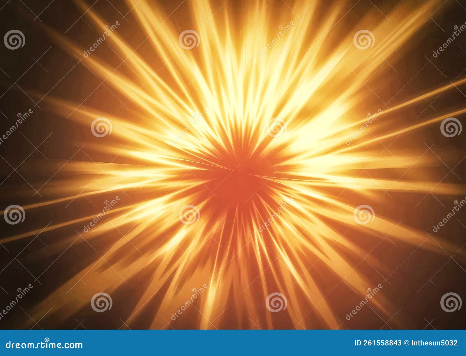 Abstract Background of Radial Rays Shining in the Dark Stock ...
