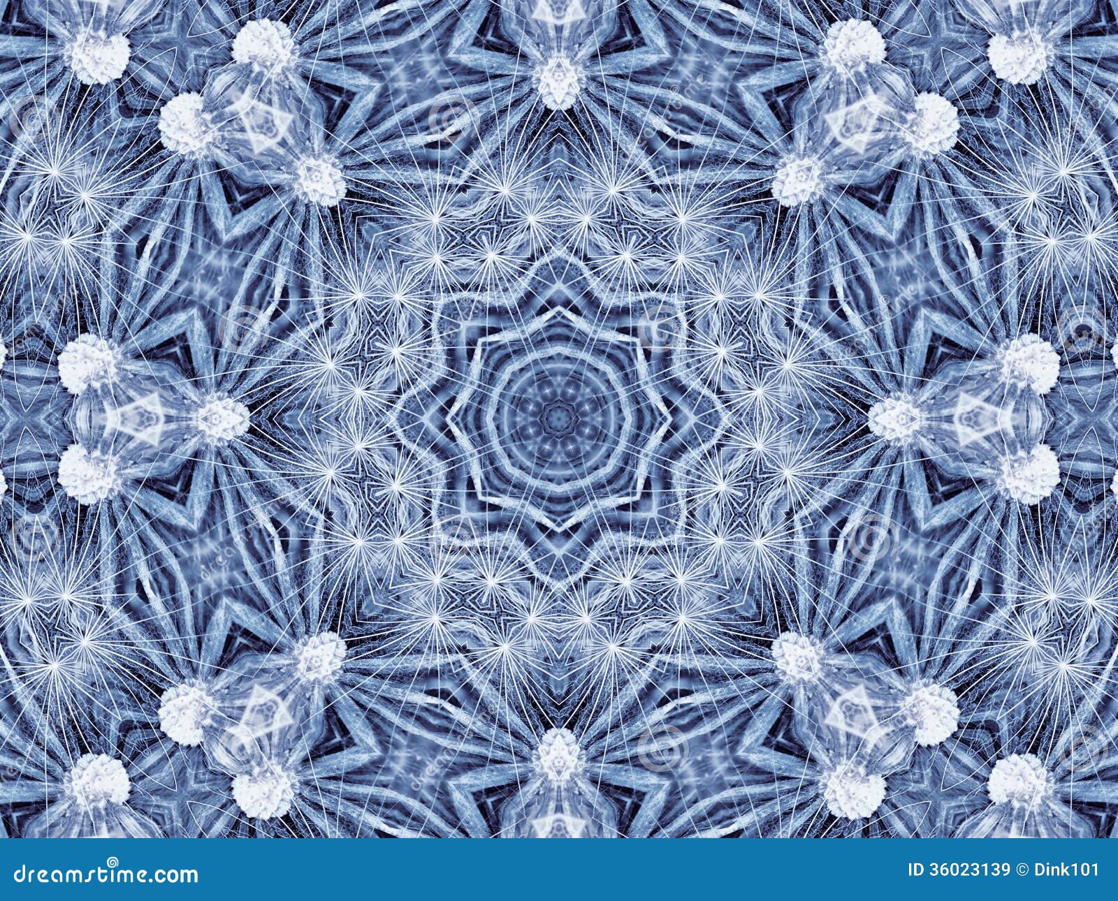 Abstract Radial Pattern of Natural Large Dandelion Flower Stock ...