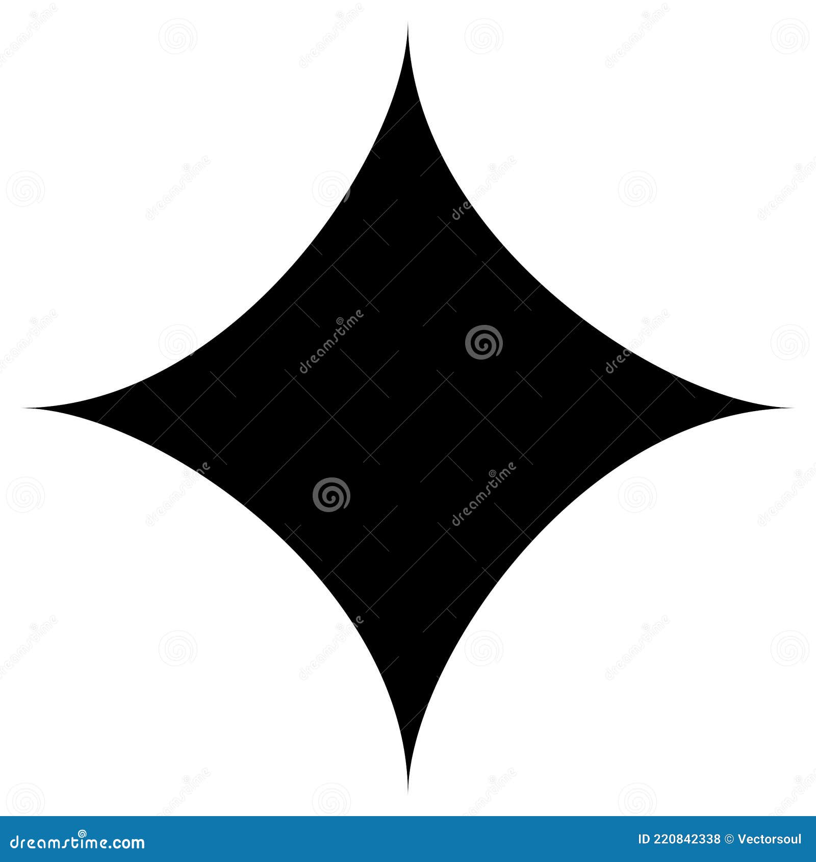 Abstract Radial Shape, Design Element Vector Stock Vector ...