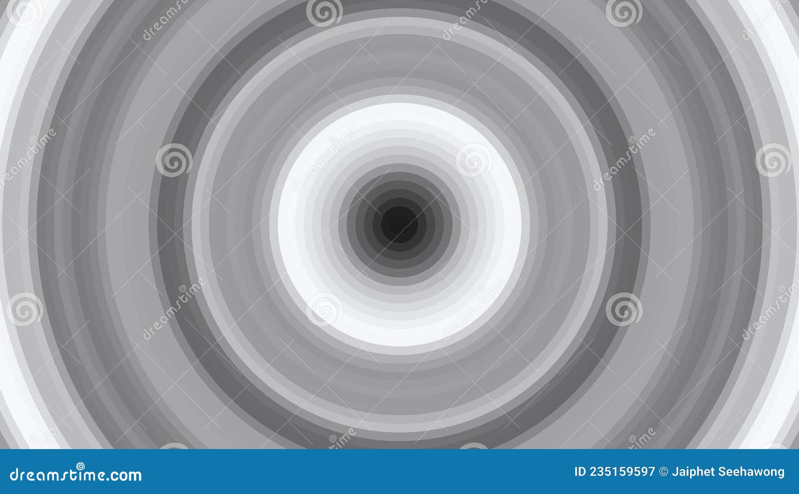 Abstract Radial Wave Displacement Map Black and White Background Stock ...