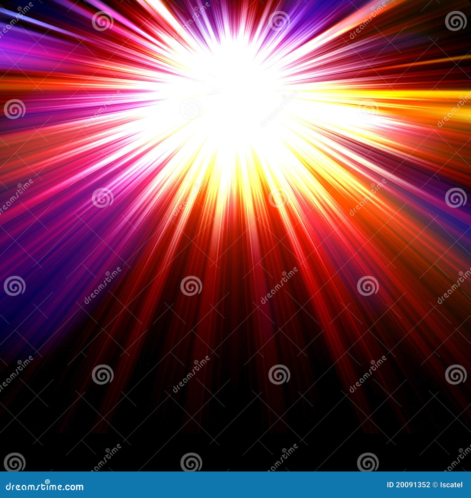 Abstract Radiant Background Stock Illustration - Illustration of ...