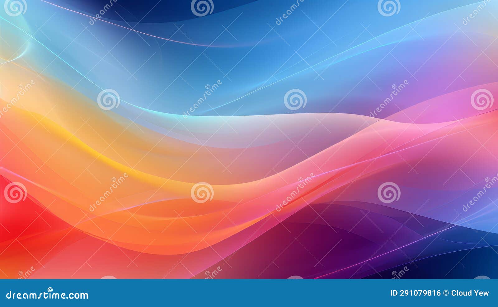 Abstract Radiant Flow stock illustration. Illustration of concept ...