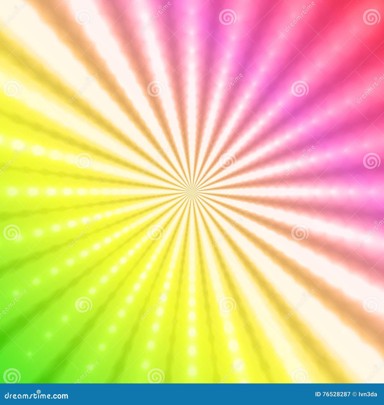 Abstract Radiant Rainbow Background Stock Vector - Illustration of ...