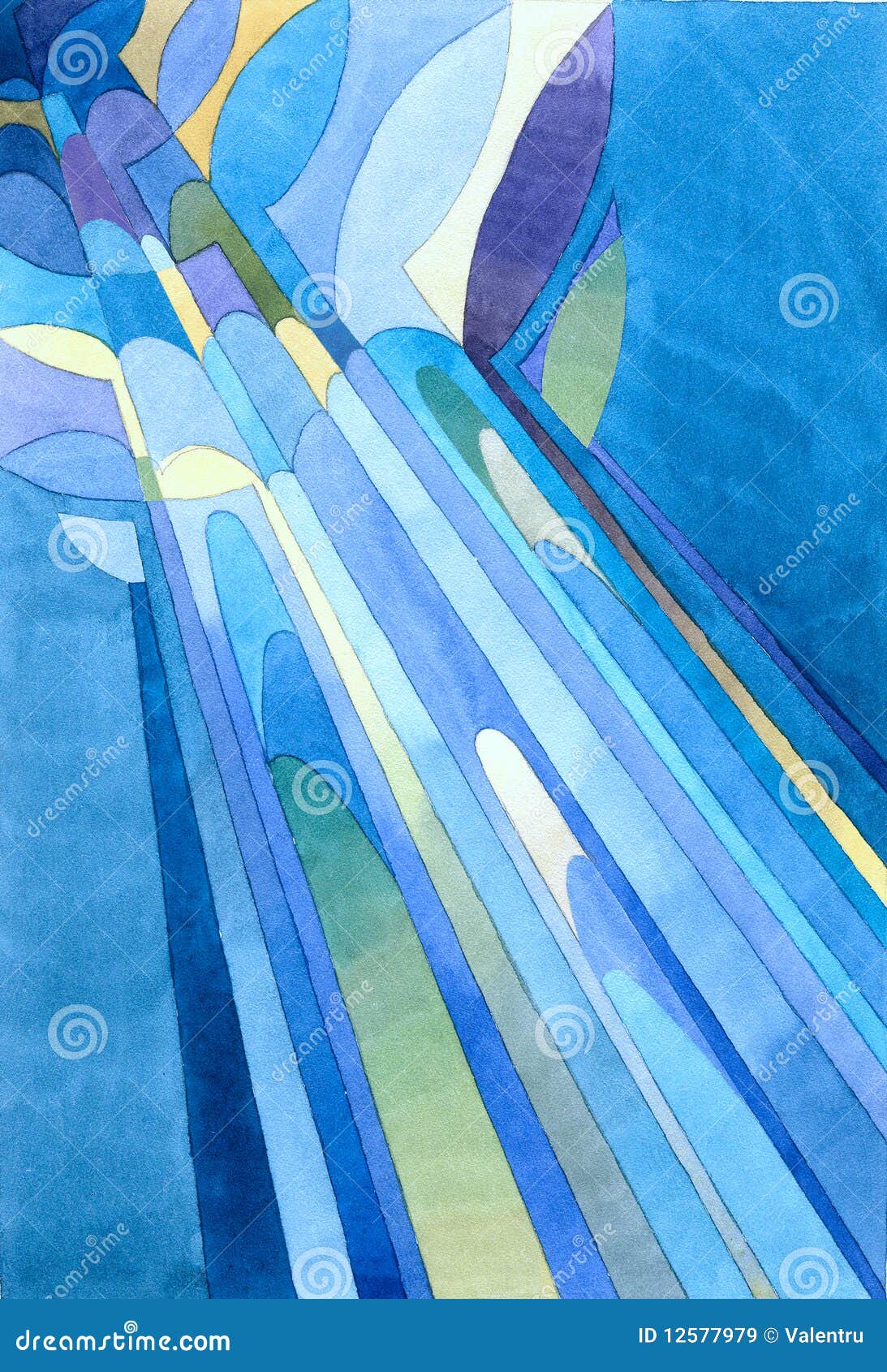 Abstract rain stock illustration. Illustration of color - 12577979