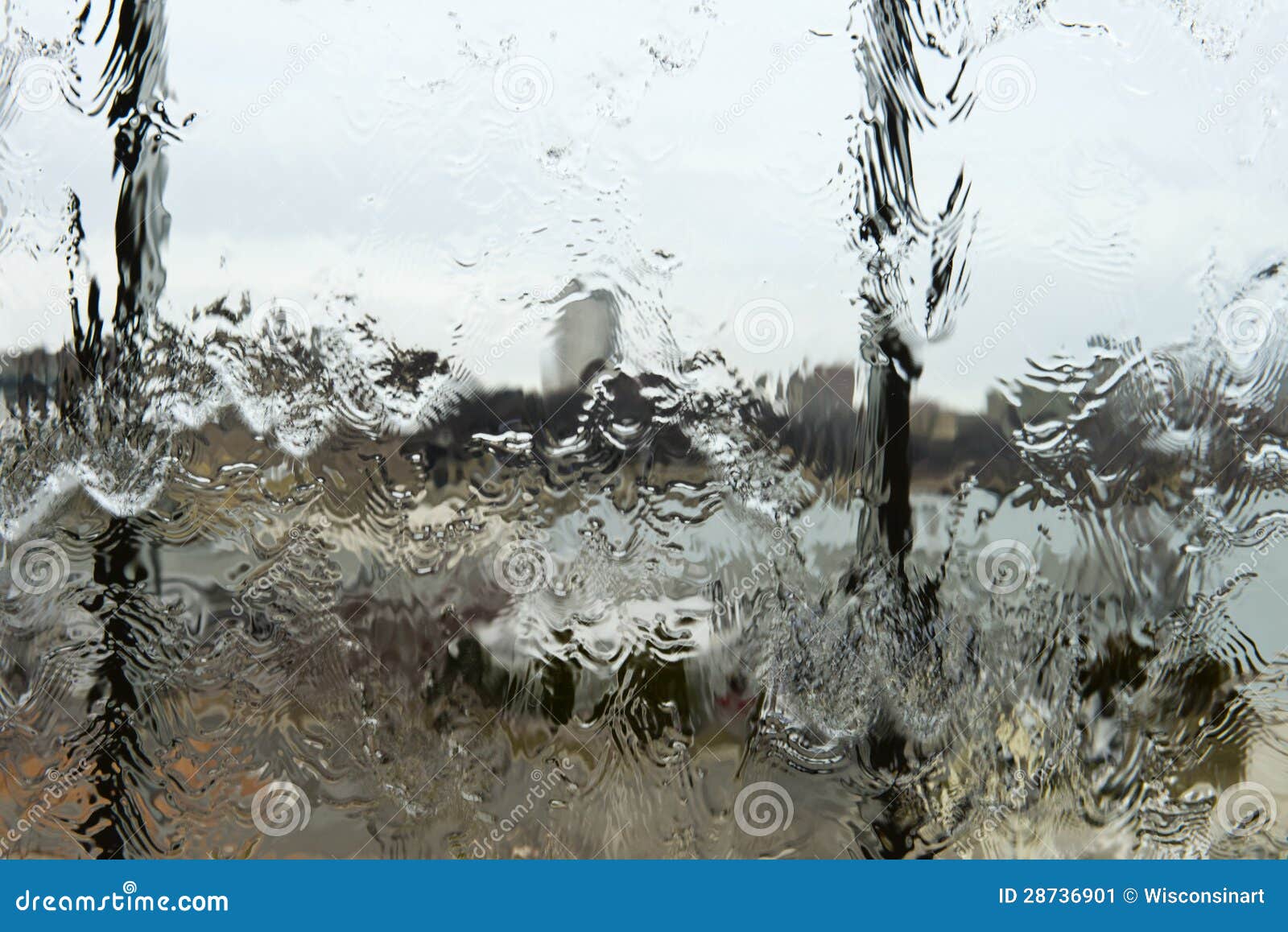 Abstract Rain Water on Glass Window Background Concept Stock Image ...