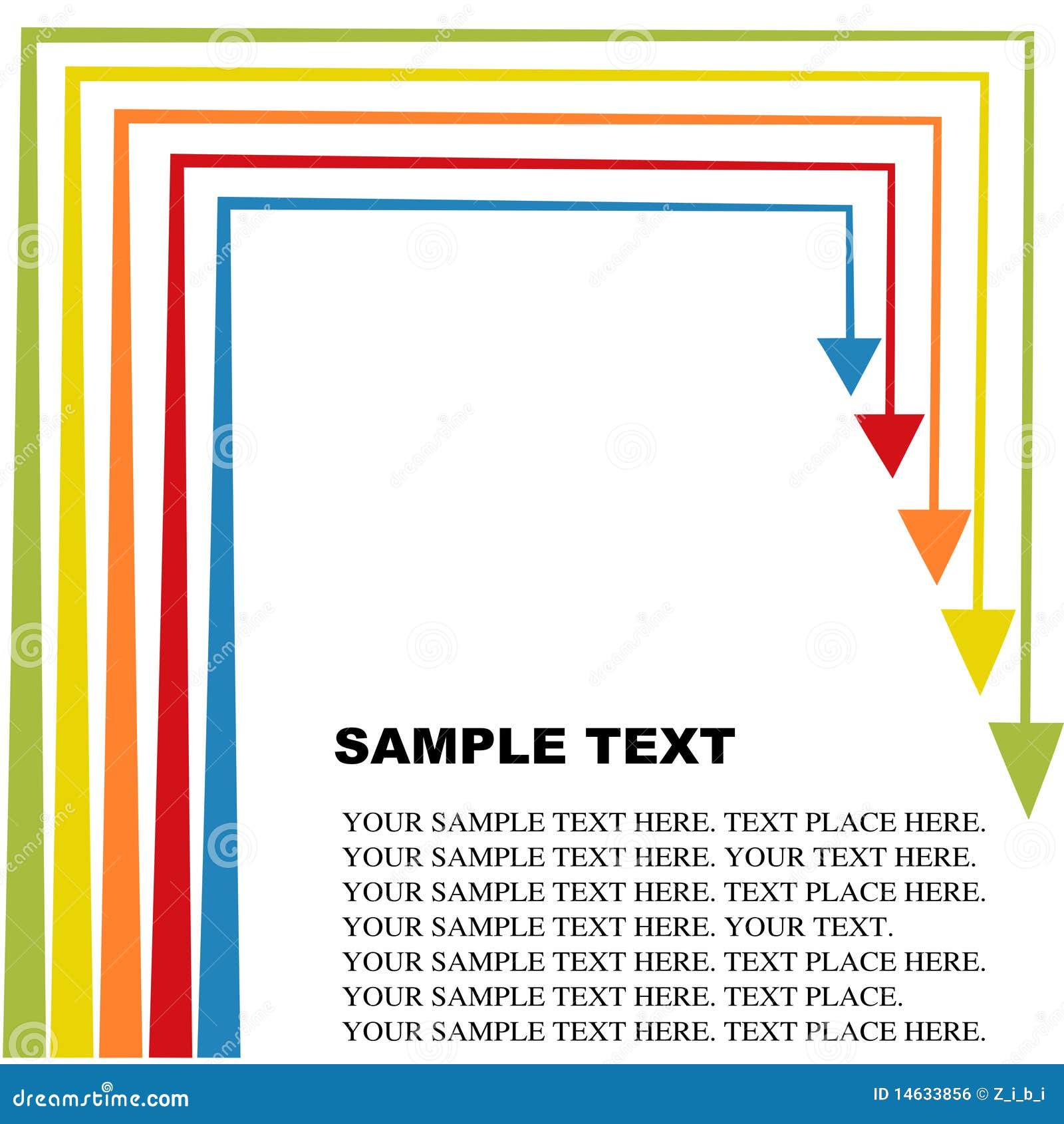 Rainbow Arrow Stock Photography | CartoonDealer.com #51918770