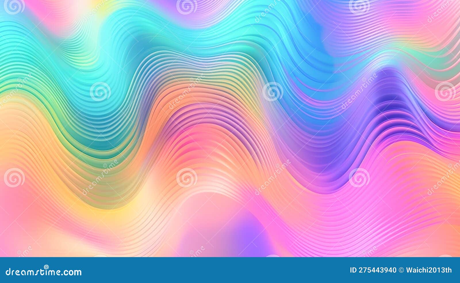 Abstract Rainbow Background. Rainbow Gradient Stock Illustration ...