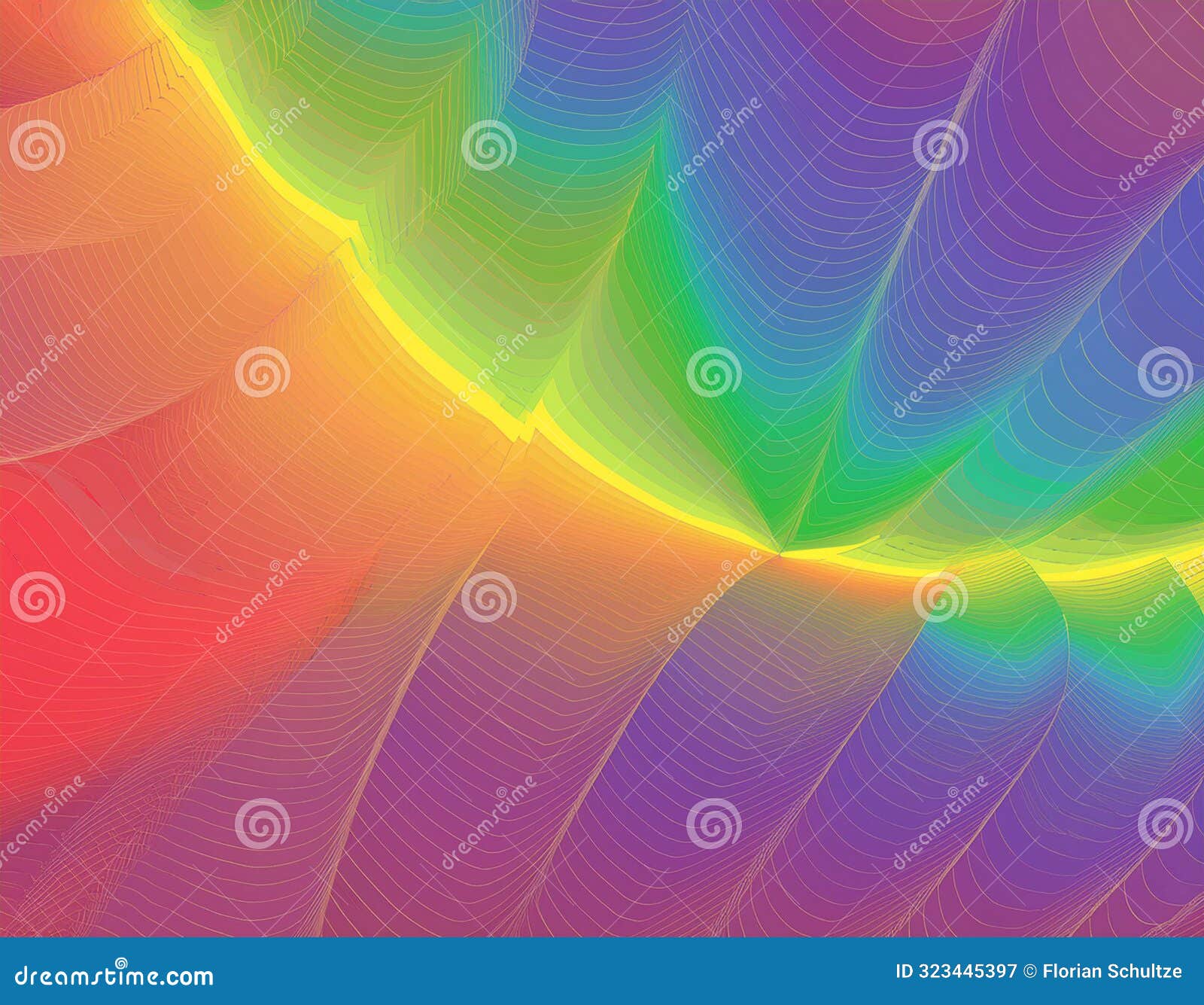 Abstract Rainbow Background, Pride Stock Illustration - Illustration of ...