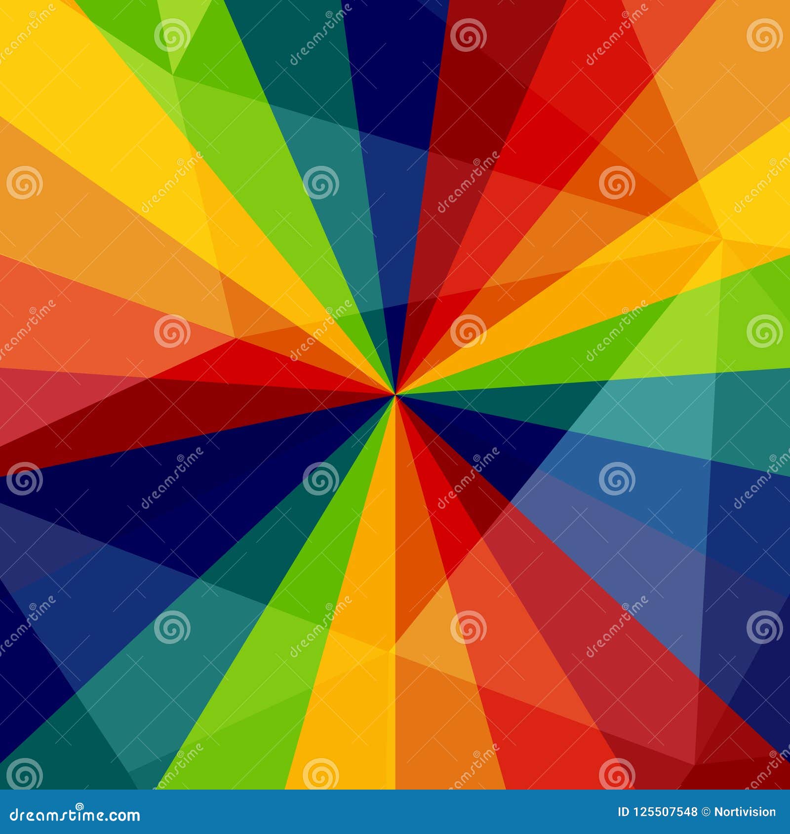 Abstract Rainbow Background Stock Vector - Illustration of beam, banner ...