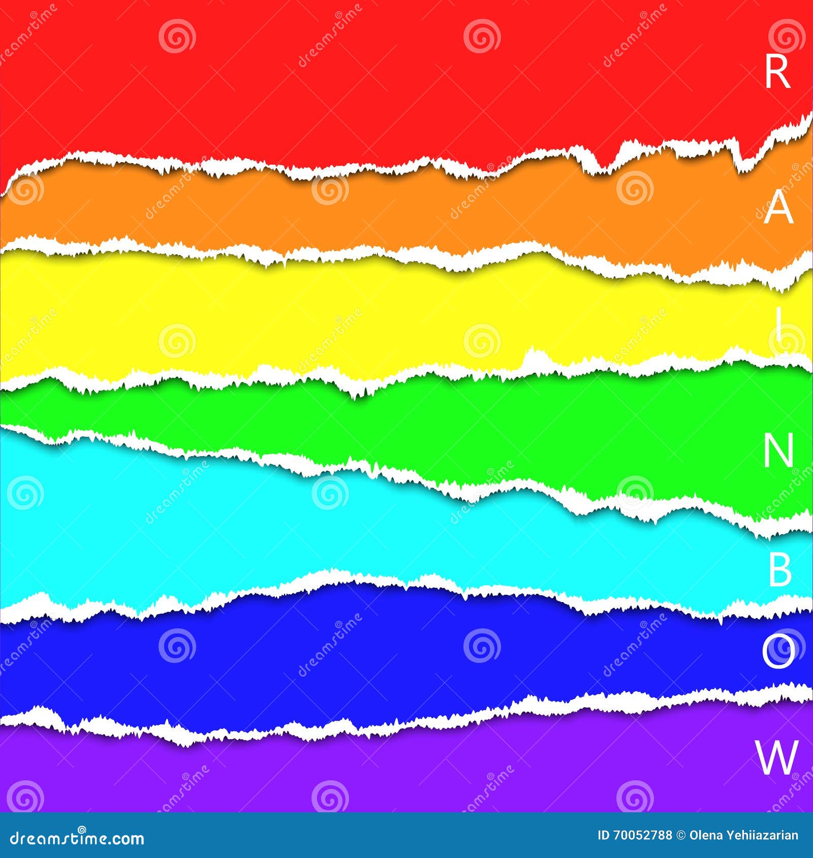 Abstract Rainbow Background Stock Vector - Illustration of paper ...