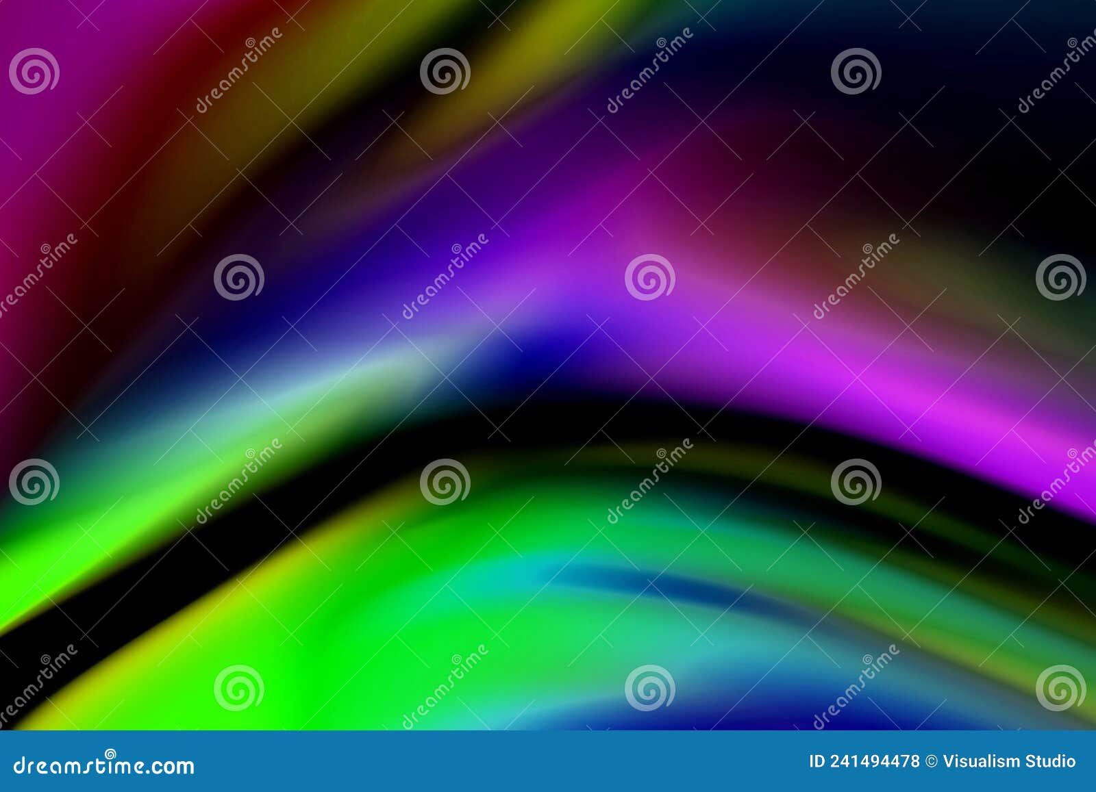 Chromatic Wave Mountains Background Combines Stunning, Vibrant Colors ...