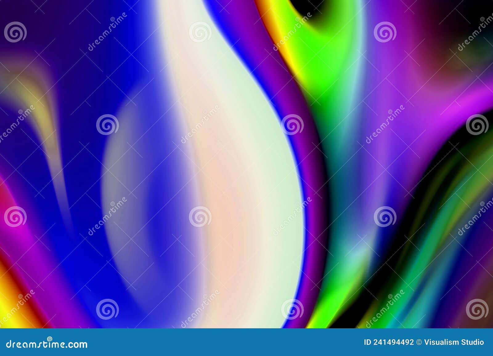 Chromatic Wave Mountains Background Combines Stunning, Vibrant Colors ...