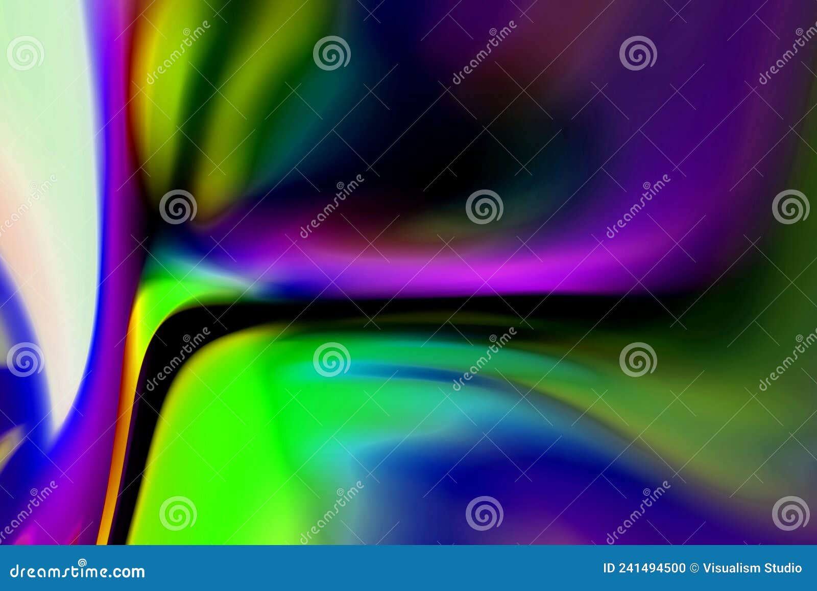 Chromatic Wave Mountains Background Combines Stunning, Vibrant Colors ...