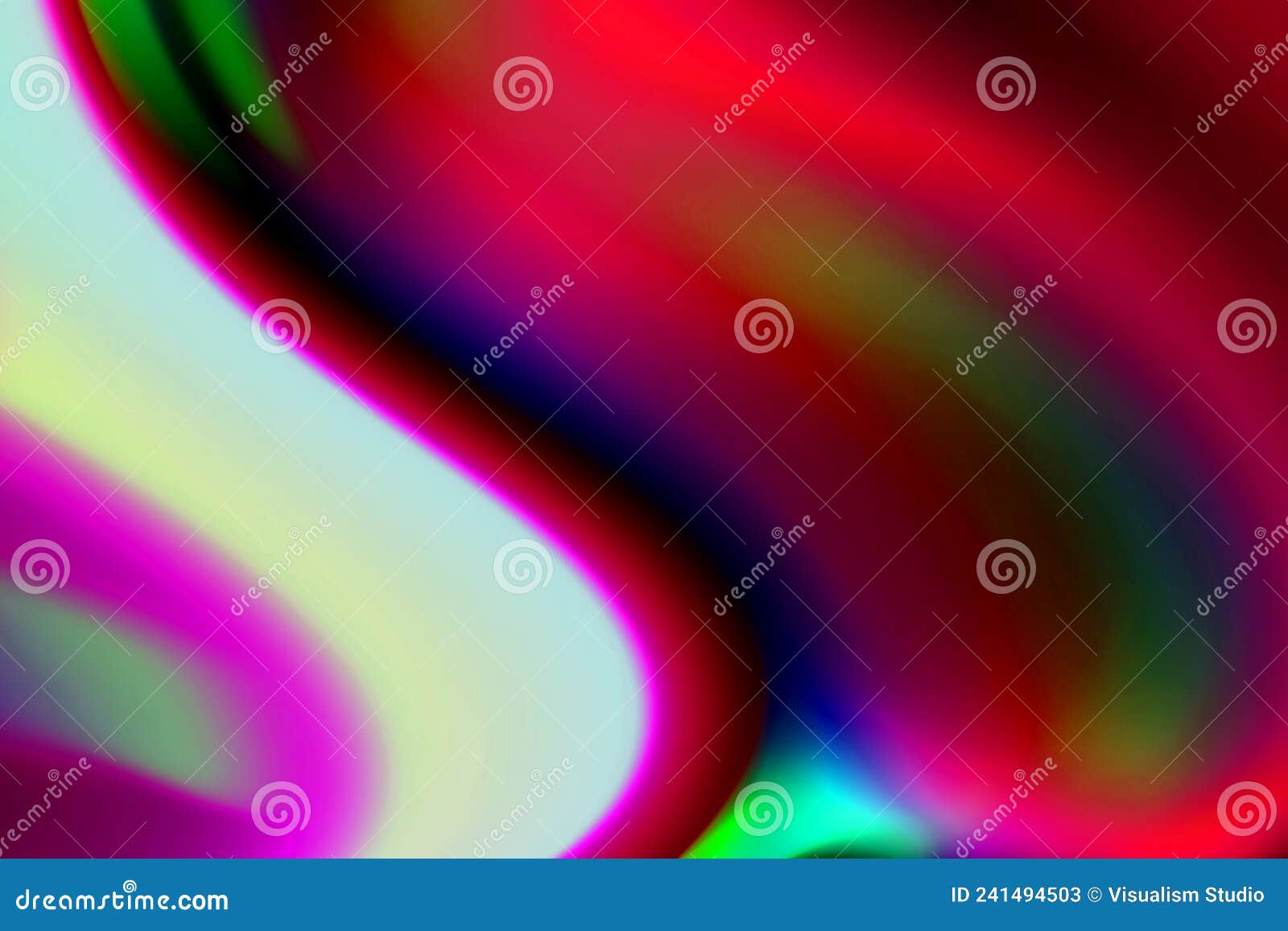 Chromatic Wave Mountains Background Combines Stunning, Vibrant Colors ...