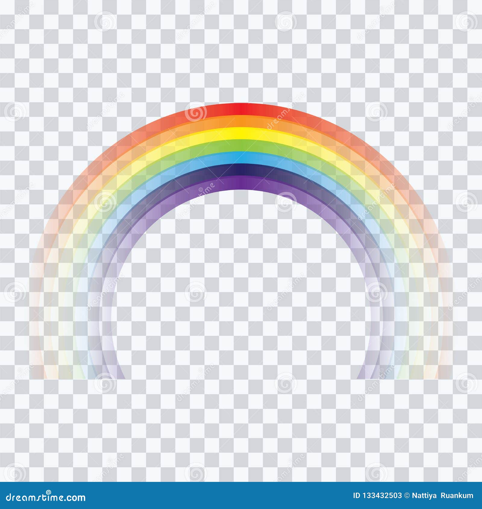 Abstract Rainbow Cartoon on Background Vector Stock Vector ...