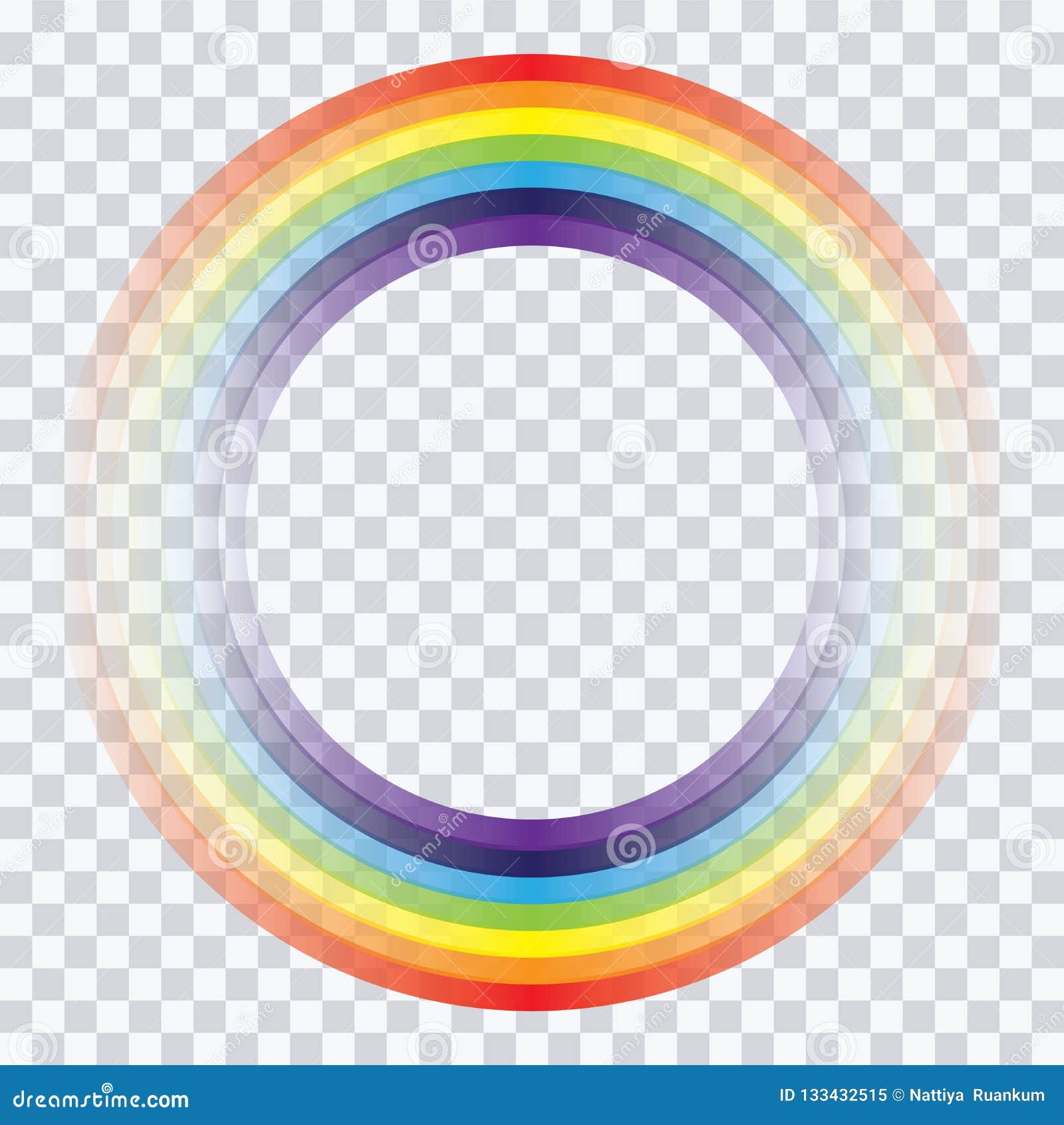 Abstract Rainbow Cartoon on Background Vector Stock Vector ...