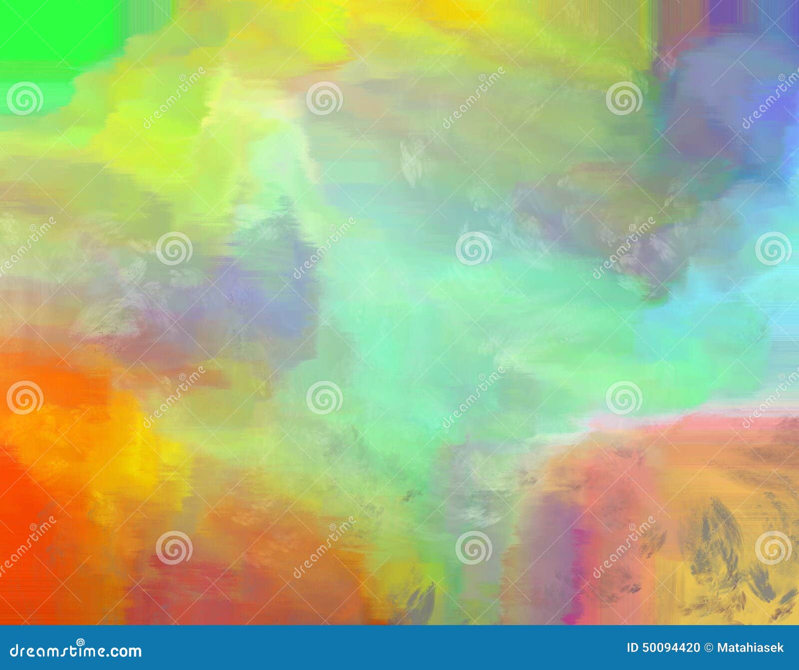 Abstract Rainbow Colored Painted Background Stock Photo - Image of ...
