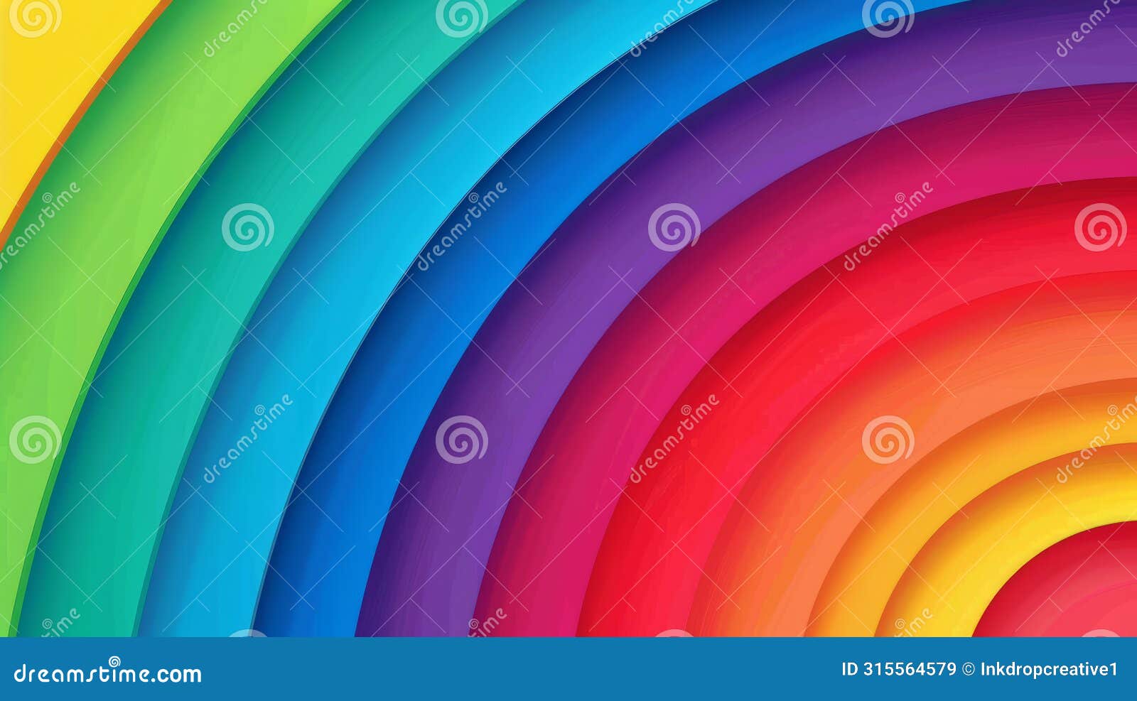 Abstract Rainbow Colored Stripe Background Stock Image - Image of ...