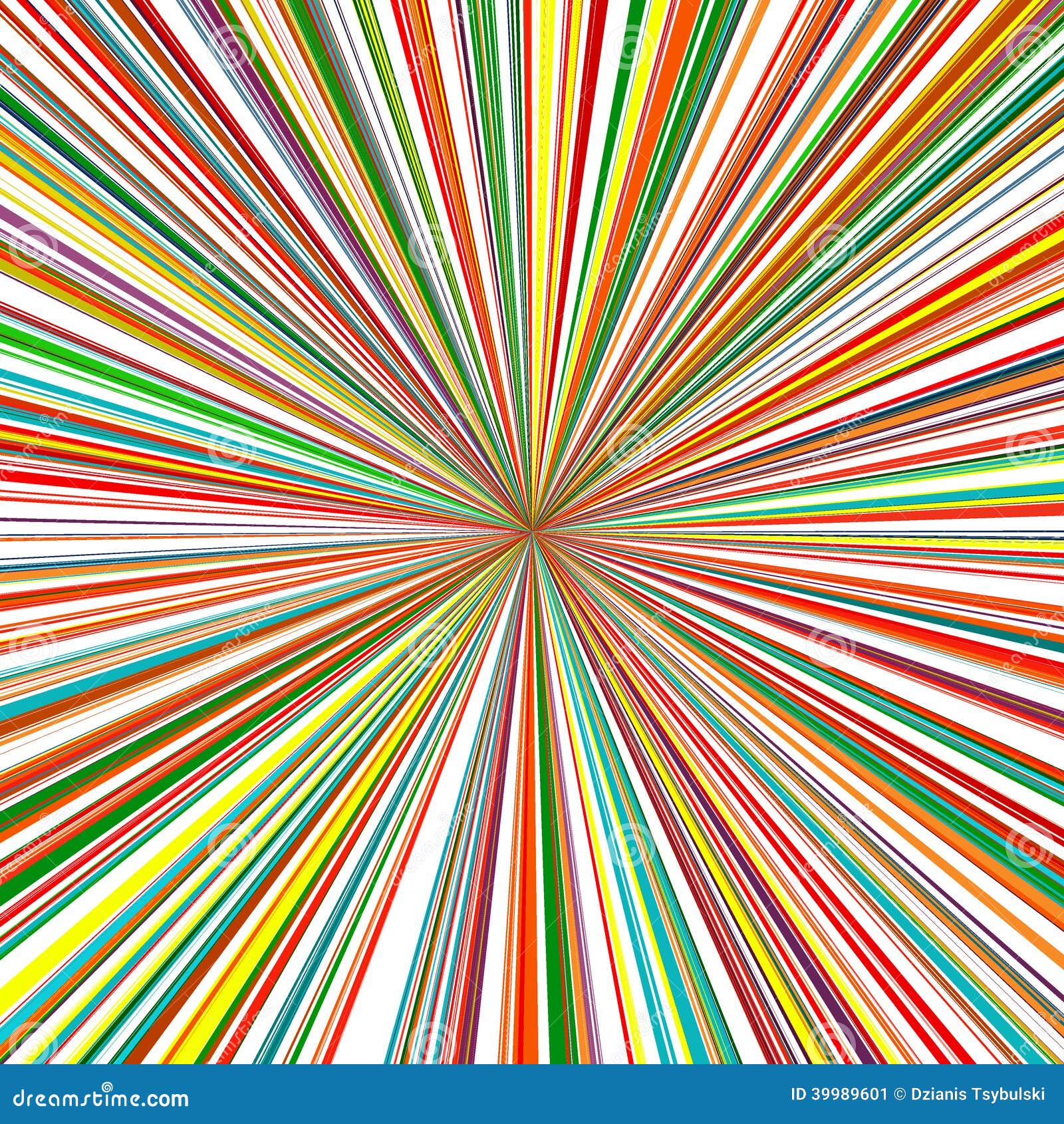 Abstract Rainbow Curved Stripes Color Background Stock Vector ...