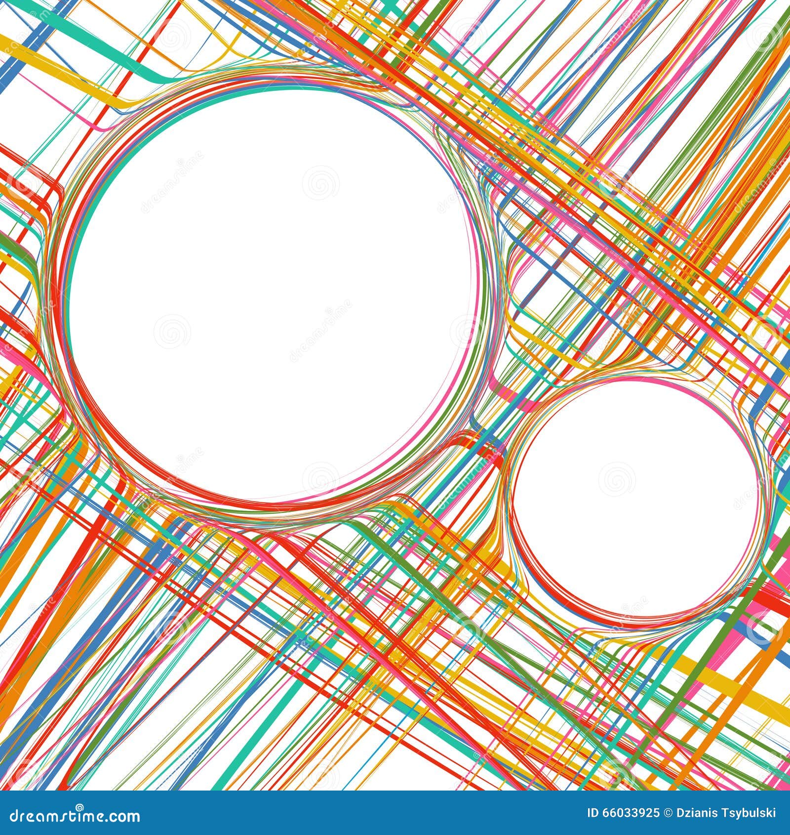 Abstract Rainbow Curved Stripes Color Line Background Stock Vector ...