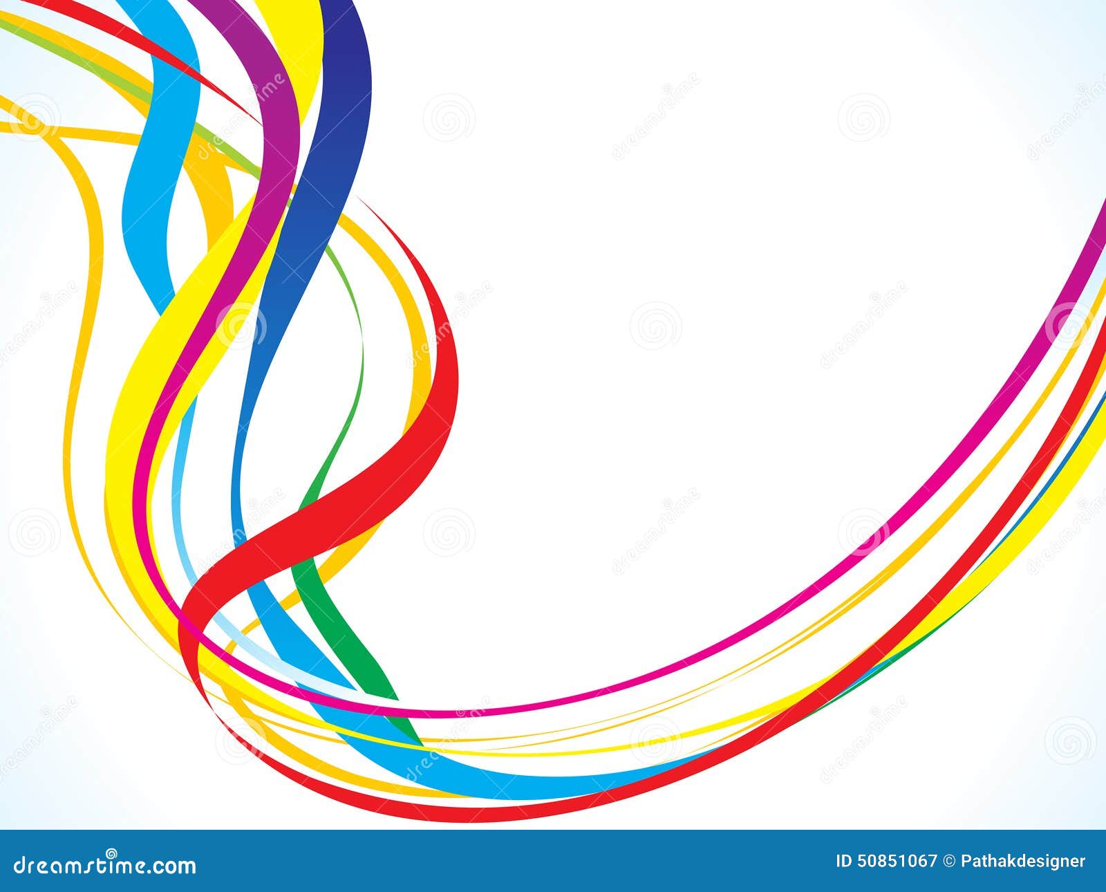 3d Curving Wave Chart Vector Illustration | CartoonDealer.com #33848864