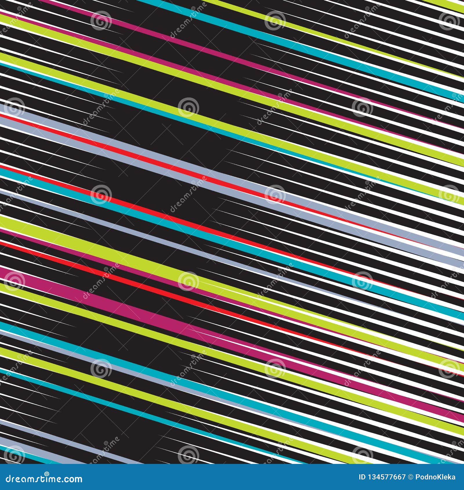 Lined Art Rainbow Flow Cartoon Vector | CartoonDealer.com #6836401