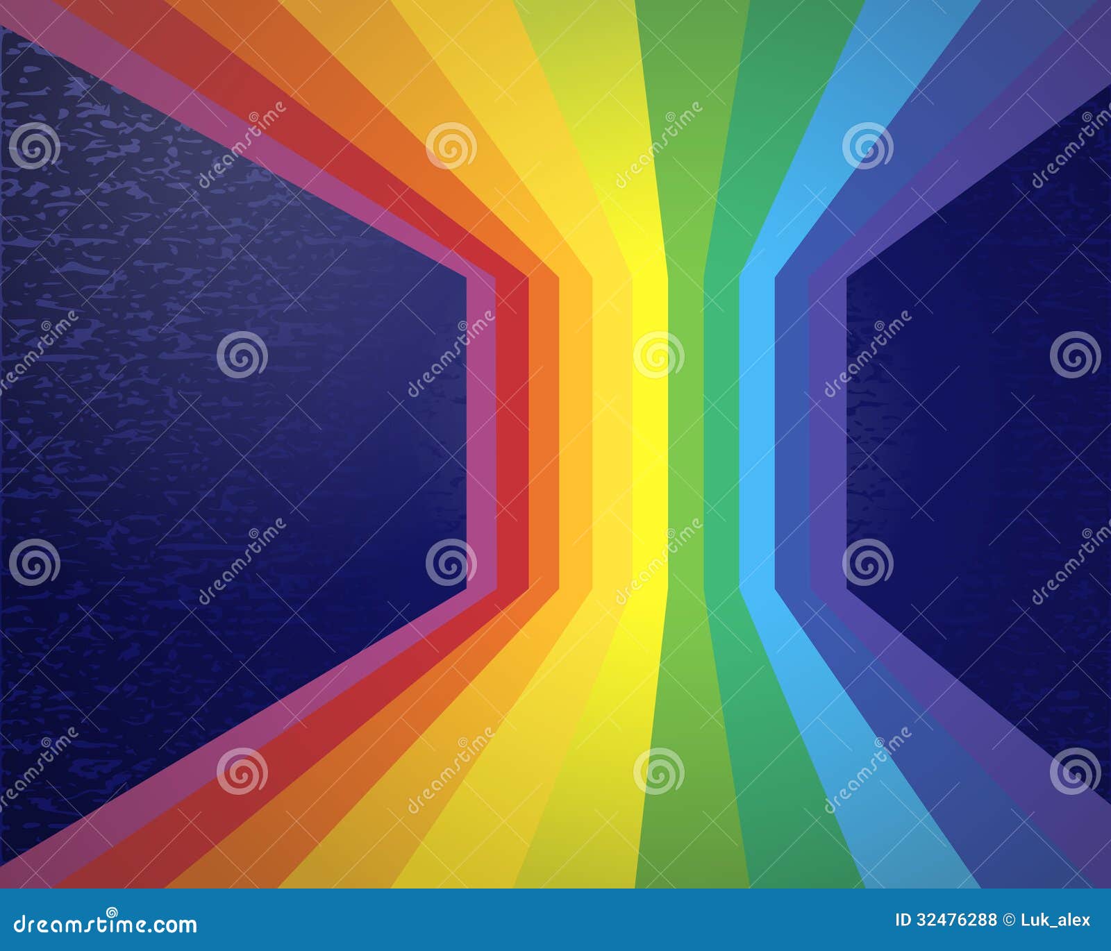 Abstract rainbow. stock vector. Illustration of ornate - 32476288