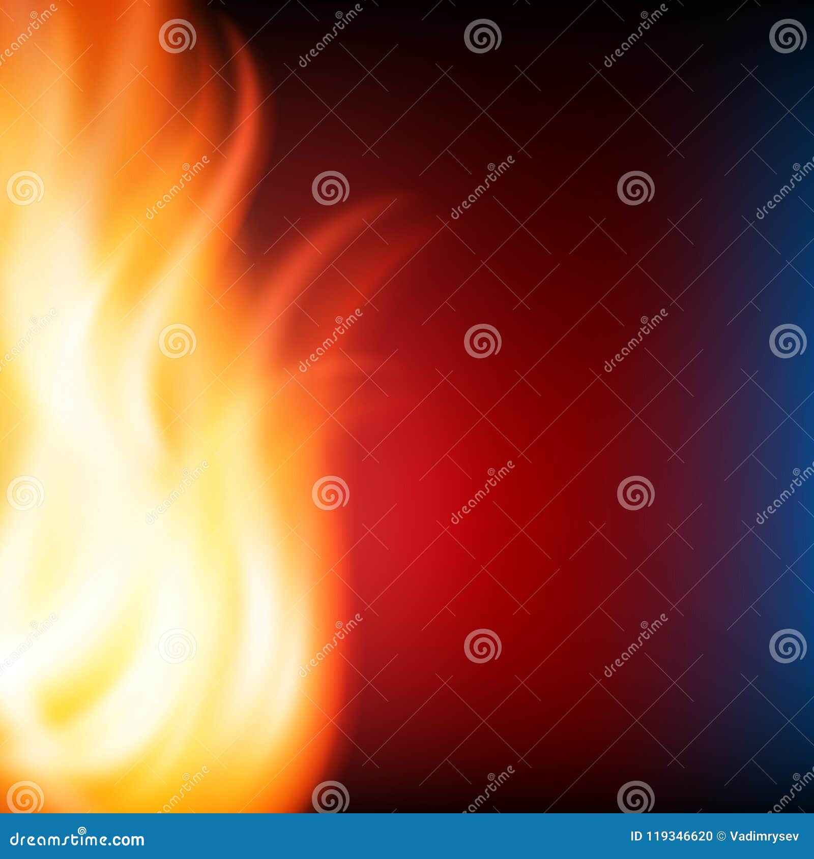 Abstract Rainbow Fire Background Stock Vector - Illustration of ...