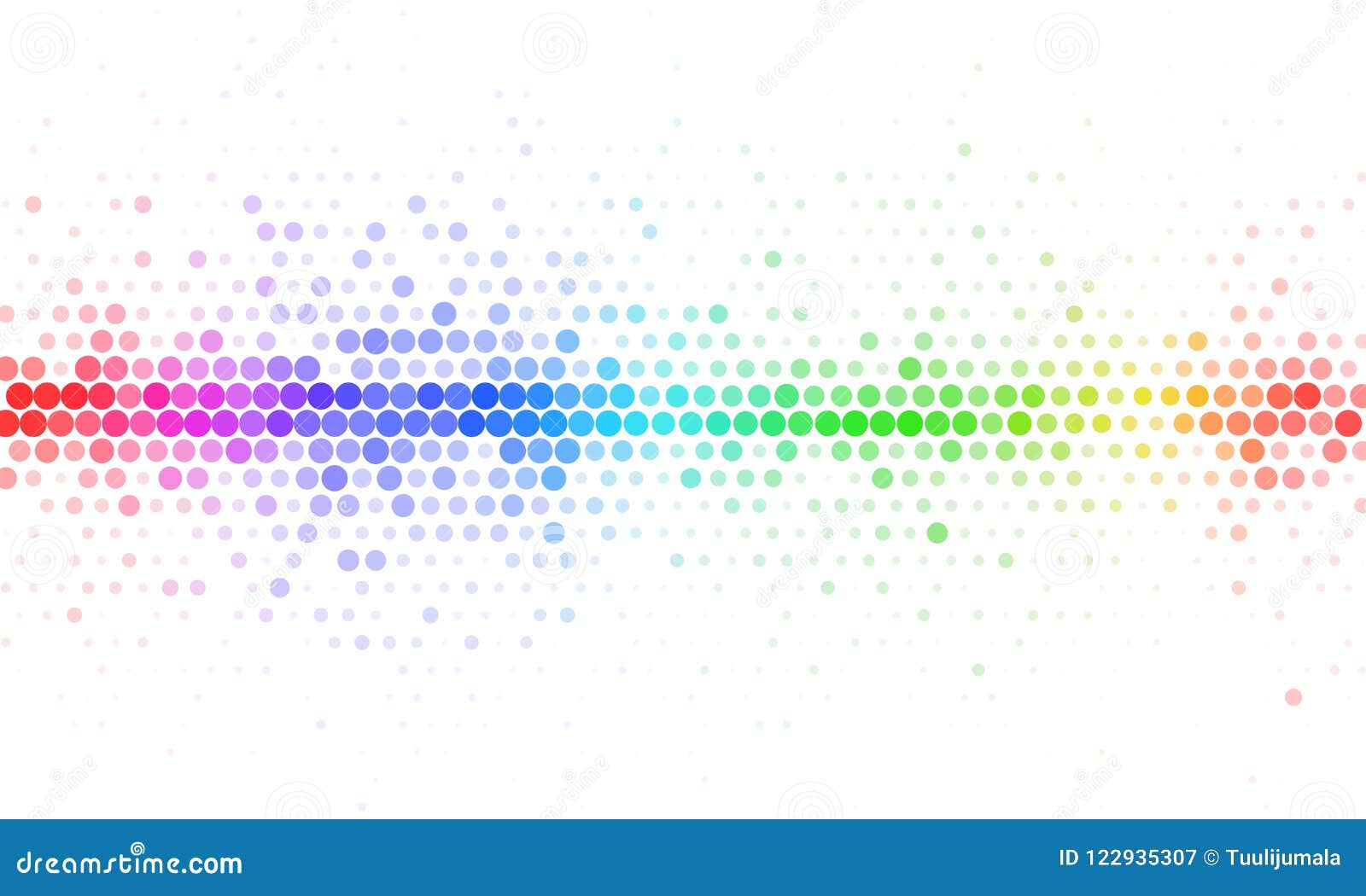 Abstract Rainbow Halftone Mosaic Template Stock Vector - Illustration ...