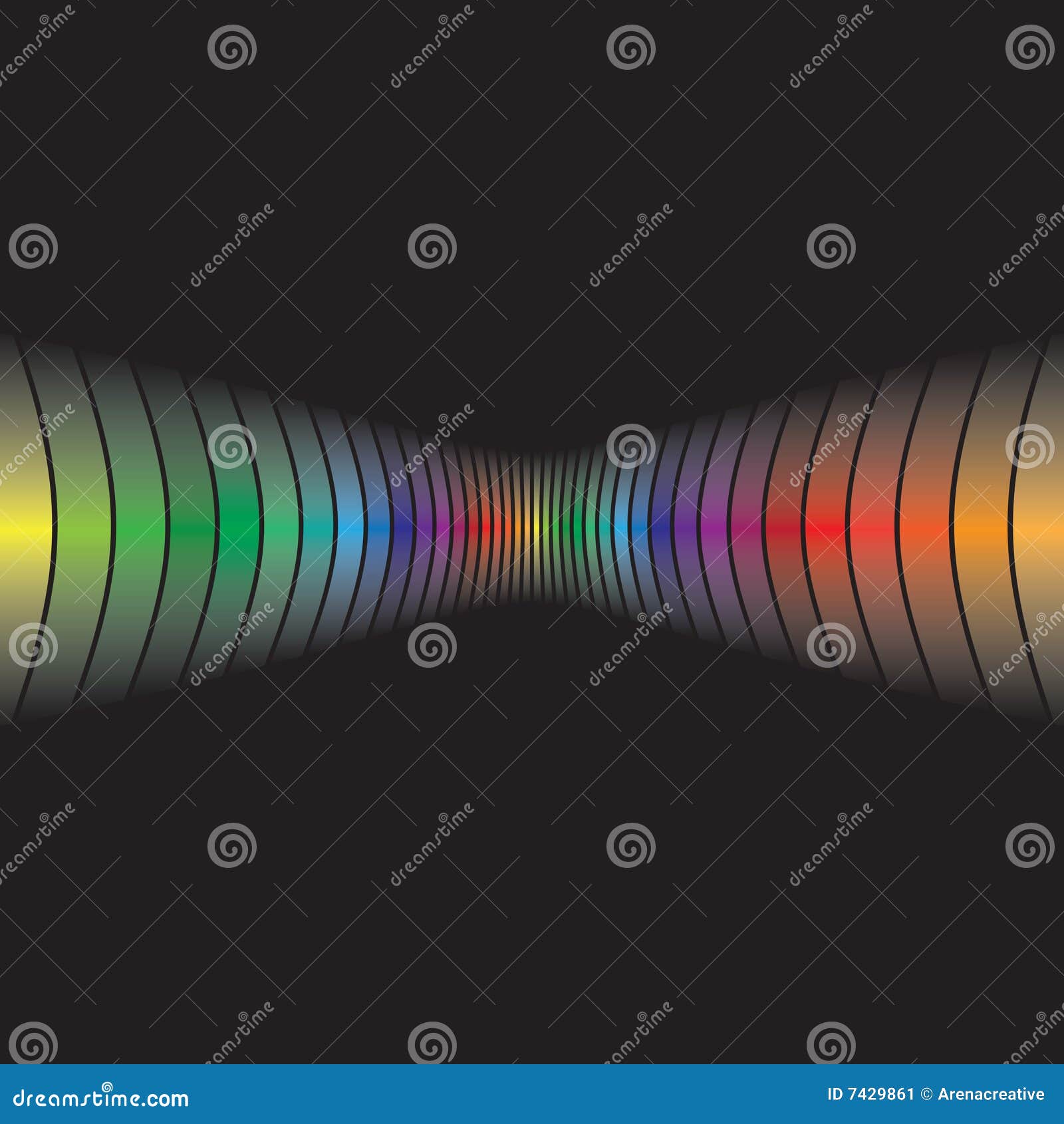 Abstract Rainbow Layout stock vector. Illustration of movement - 7429861
