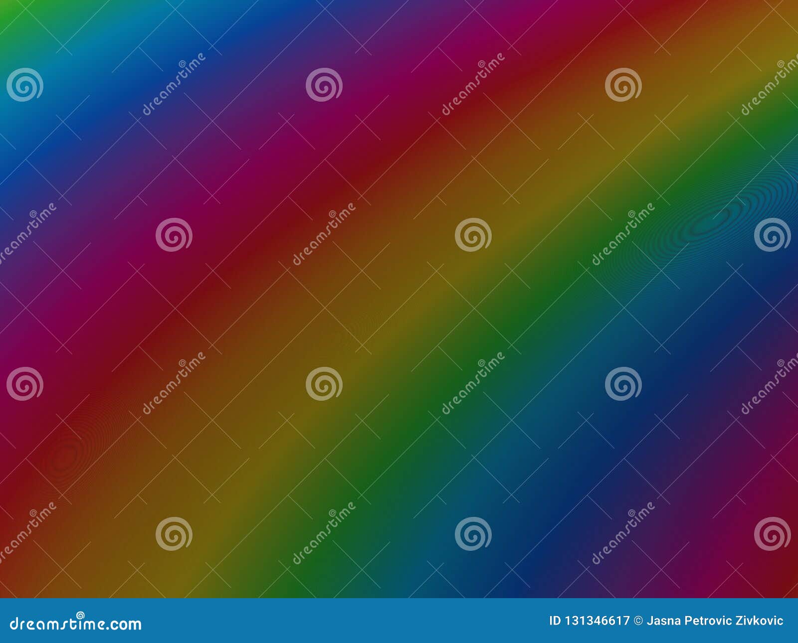 Abstract Rainbow Line Pattern Background Stock Illustration ...