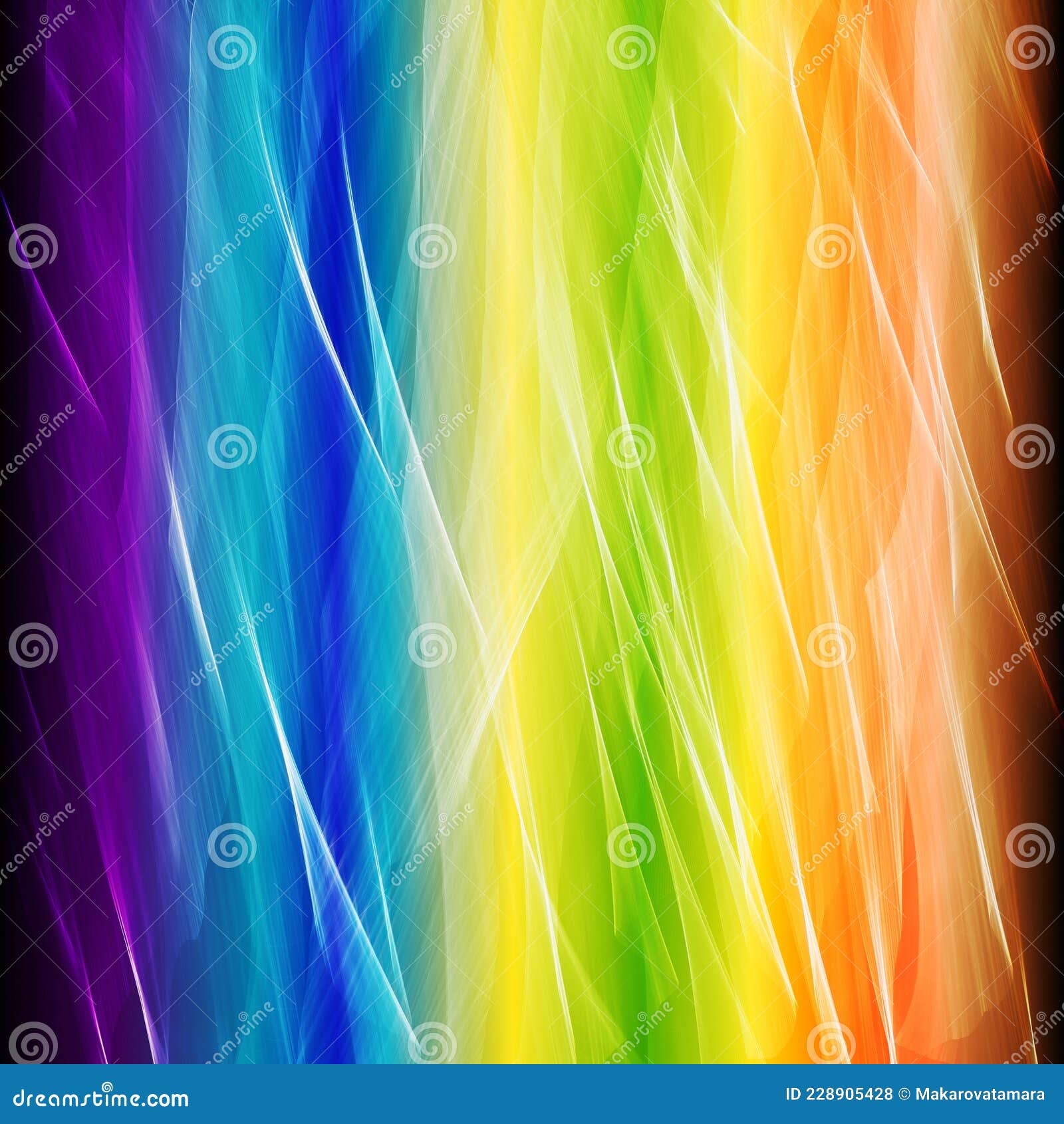 Abstract Rainbow Linear Gradient with Transparent Fabric Imitation ...
