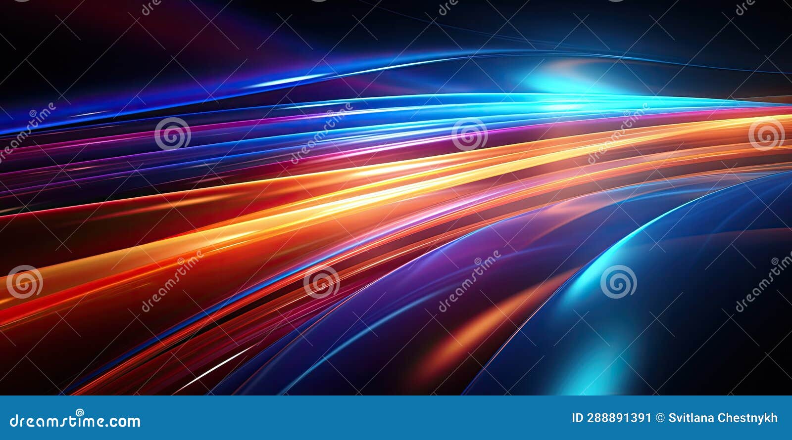 Abstract Rainbow Multicolor Background, Iridescent Spectrum Rays on ...