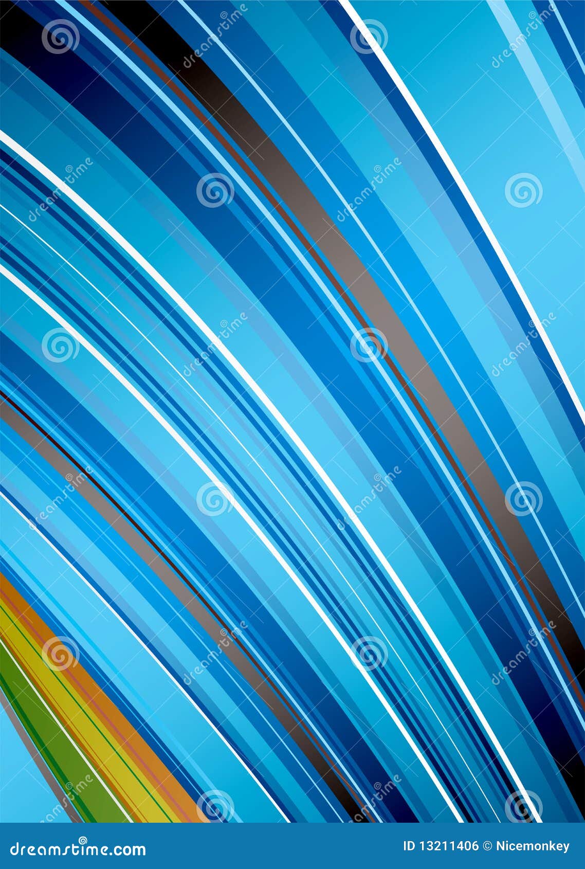 Abstract rainbow strike stock vector. Illustration of creative - 13211406