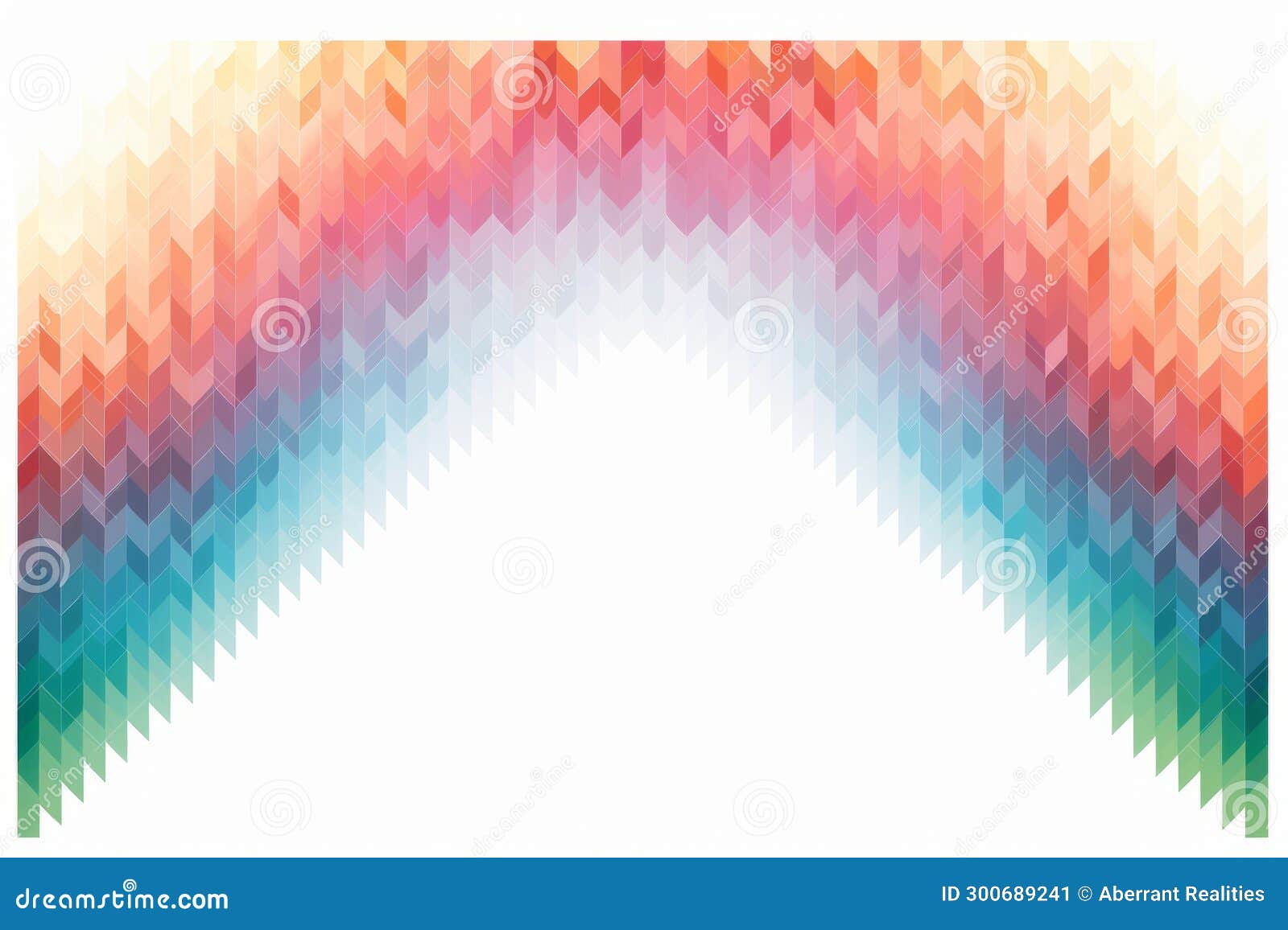 Abstract Rainbow Triangle Background with White Space for Text Stock ...