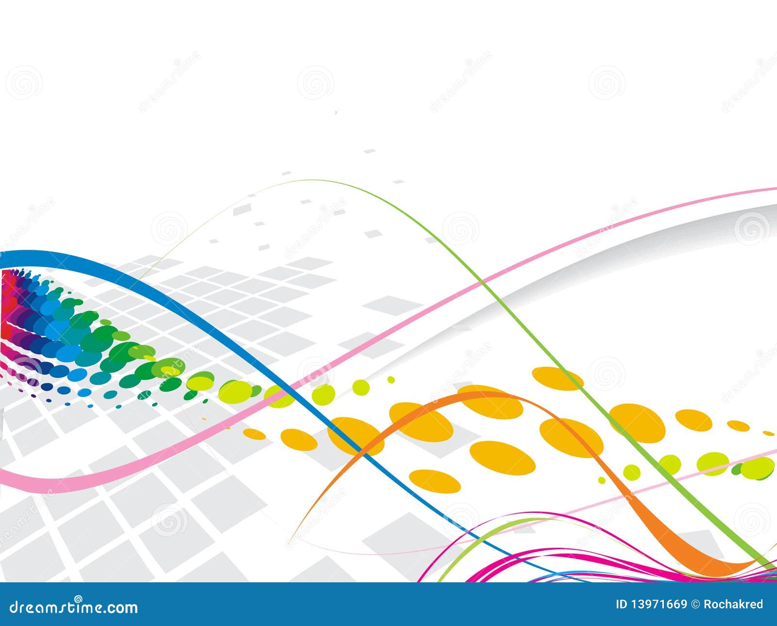 Abstract rainbow wave line stock vector. Illustration of backdrop ...