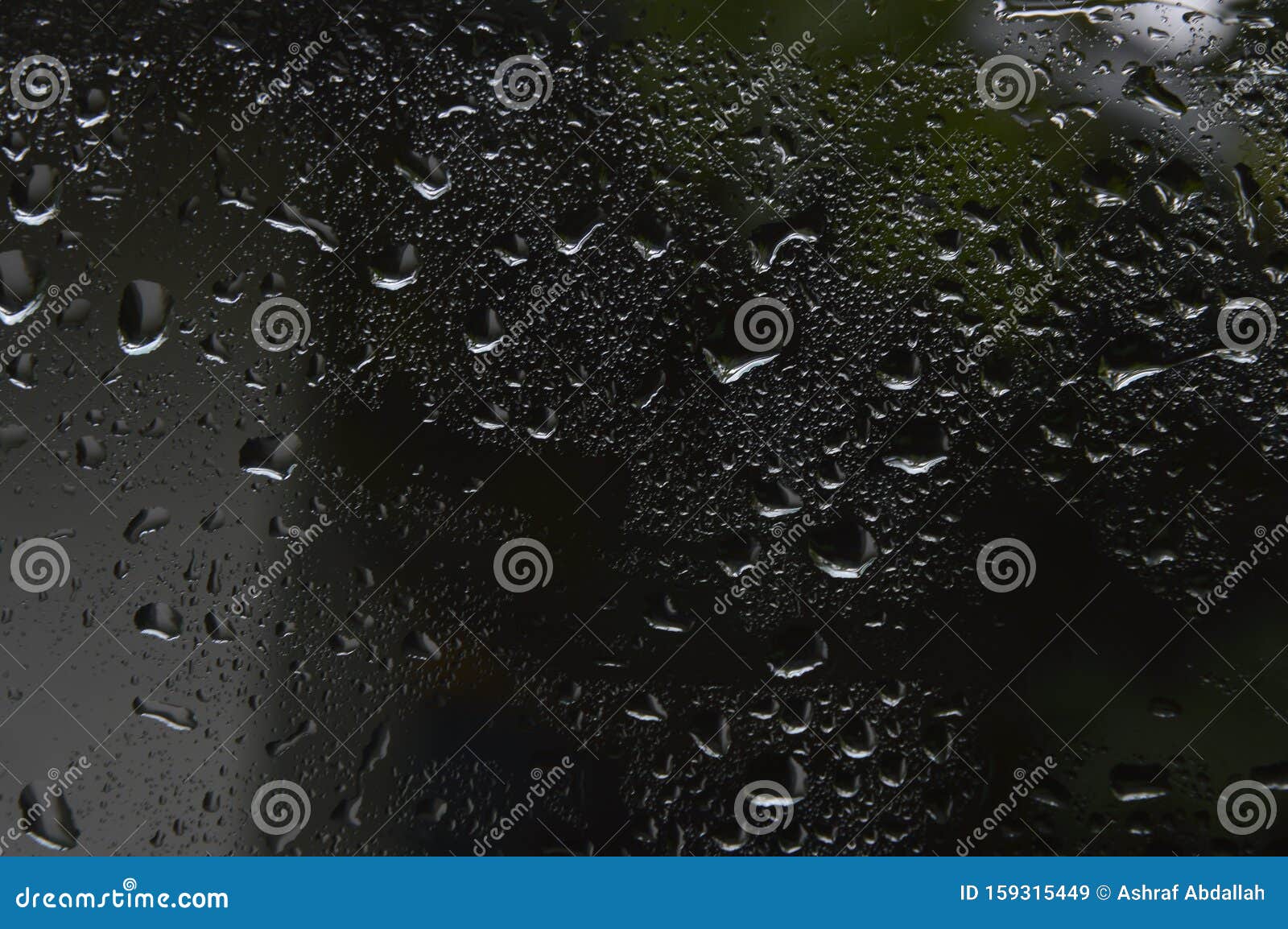 Abstract Rainy Window Textures Surface Background Closeup Stock Image ...