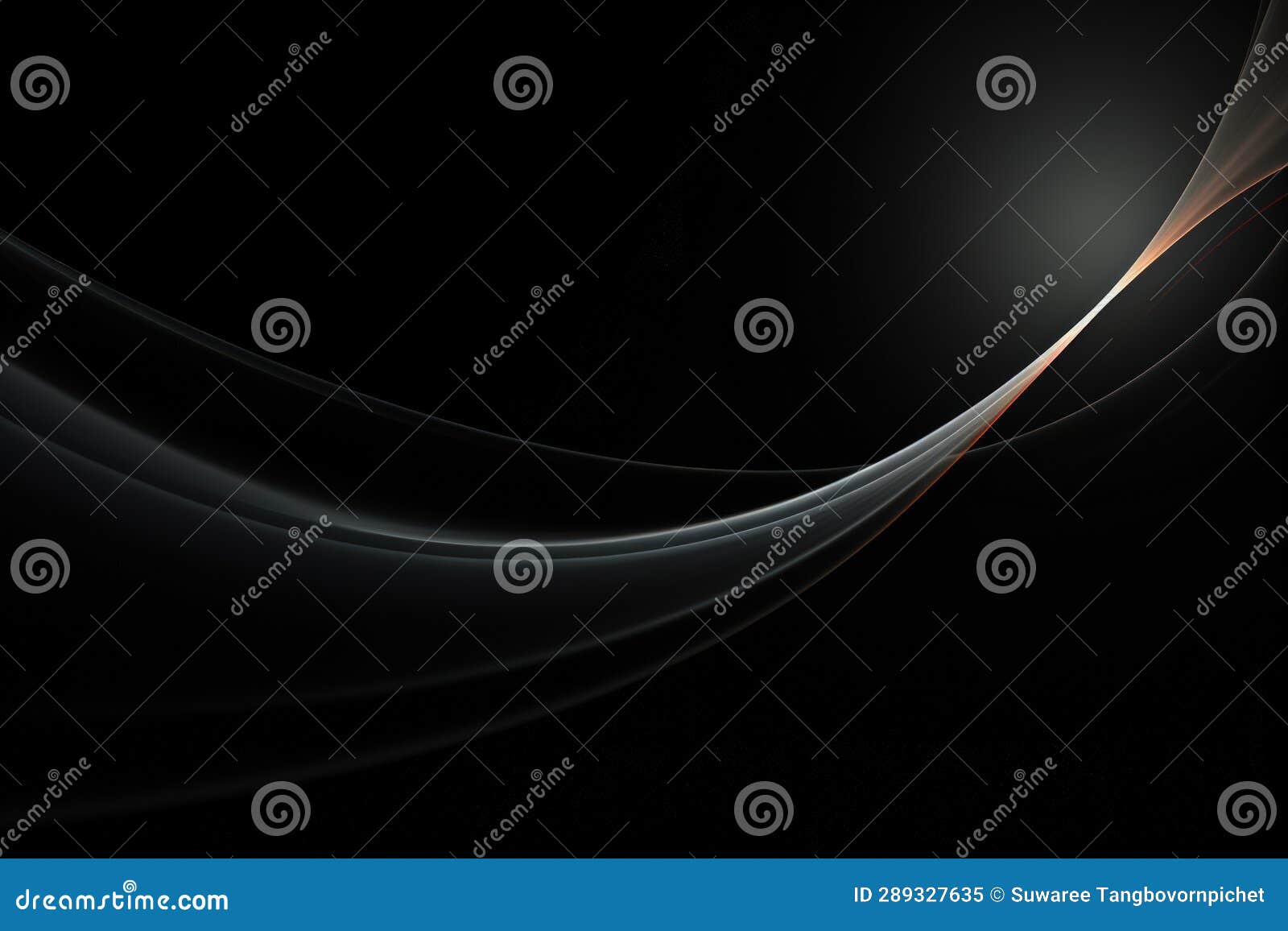 Abstract Random Art Flower Curve Line Concept Empty Background Stock ...