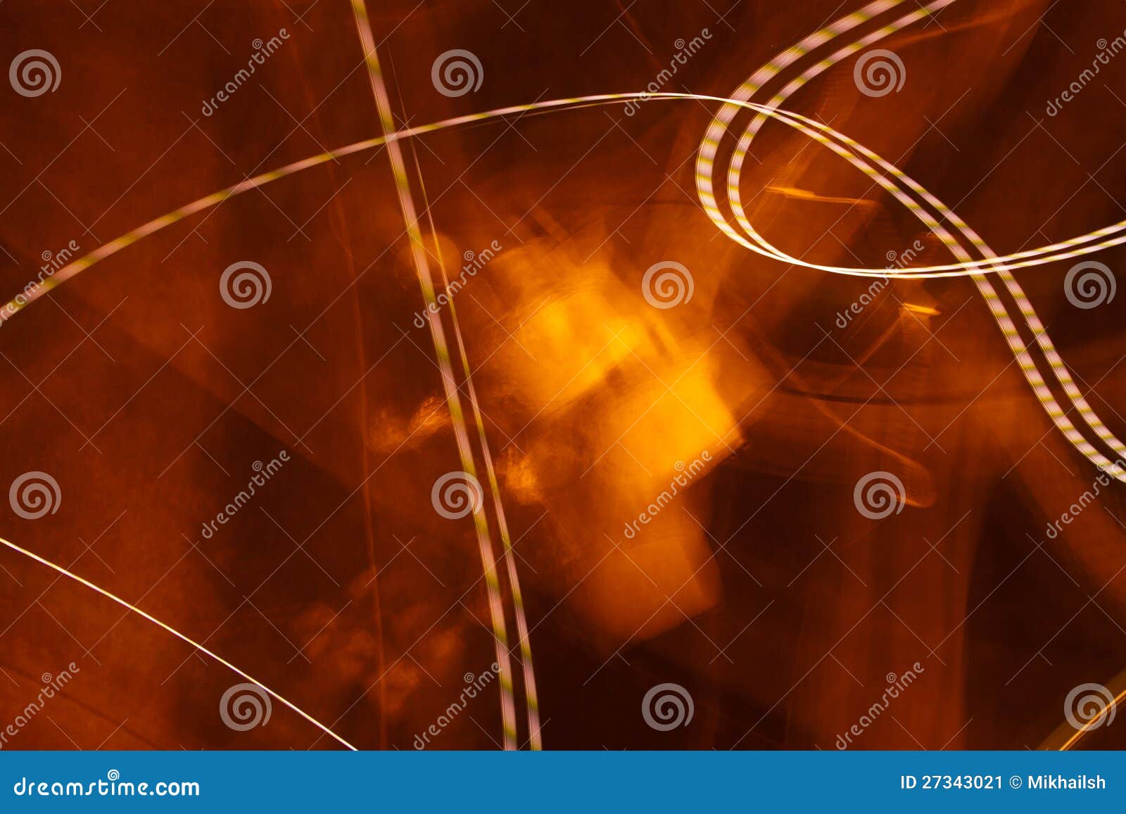Abstract Random Drawing of Night Illumination Stock Image - Image of ...