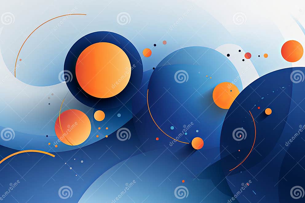 Abstract Random Geometric Shapes Wireframe Background and Gradient ...